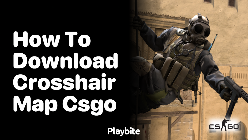 How to download crosshair map in CS:GO - Playbite