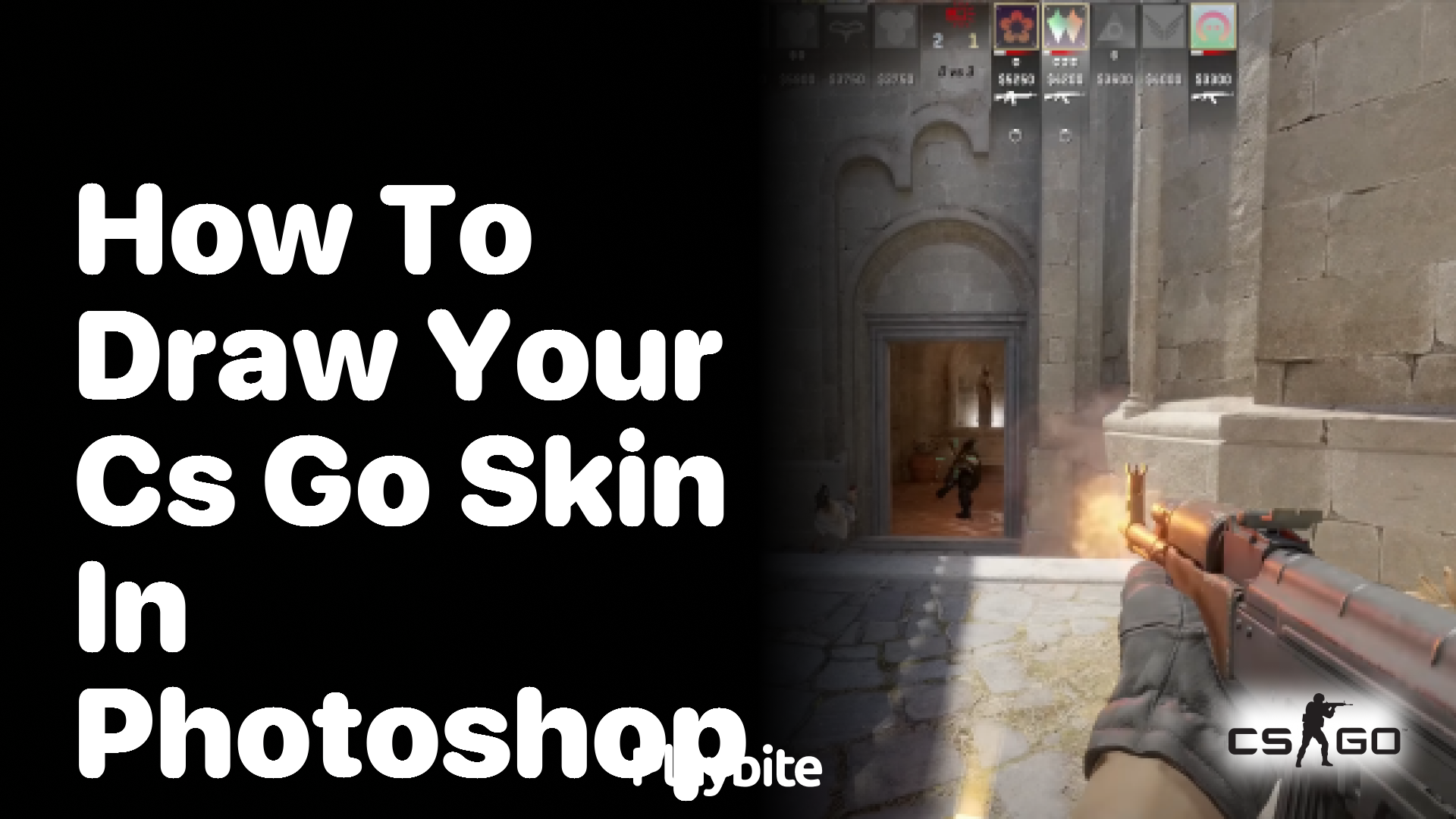 How to Draw Your CS:GO Skin in Photoshop - Playbite