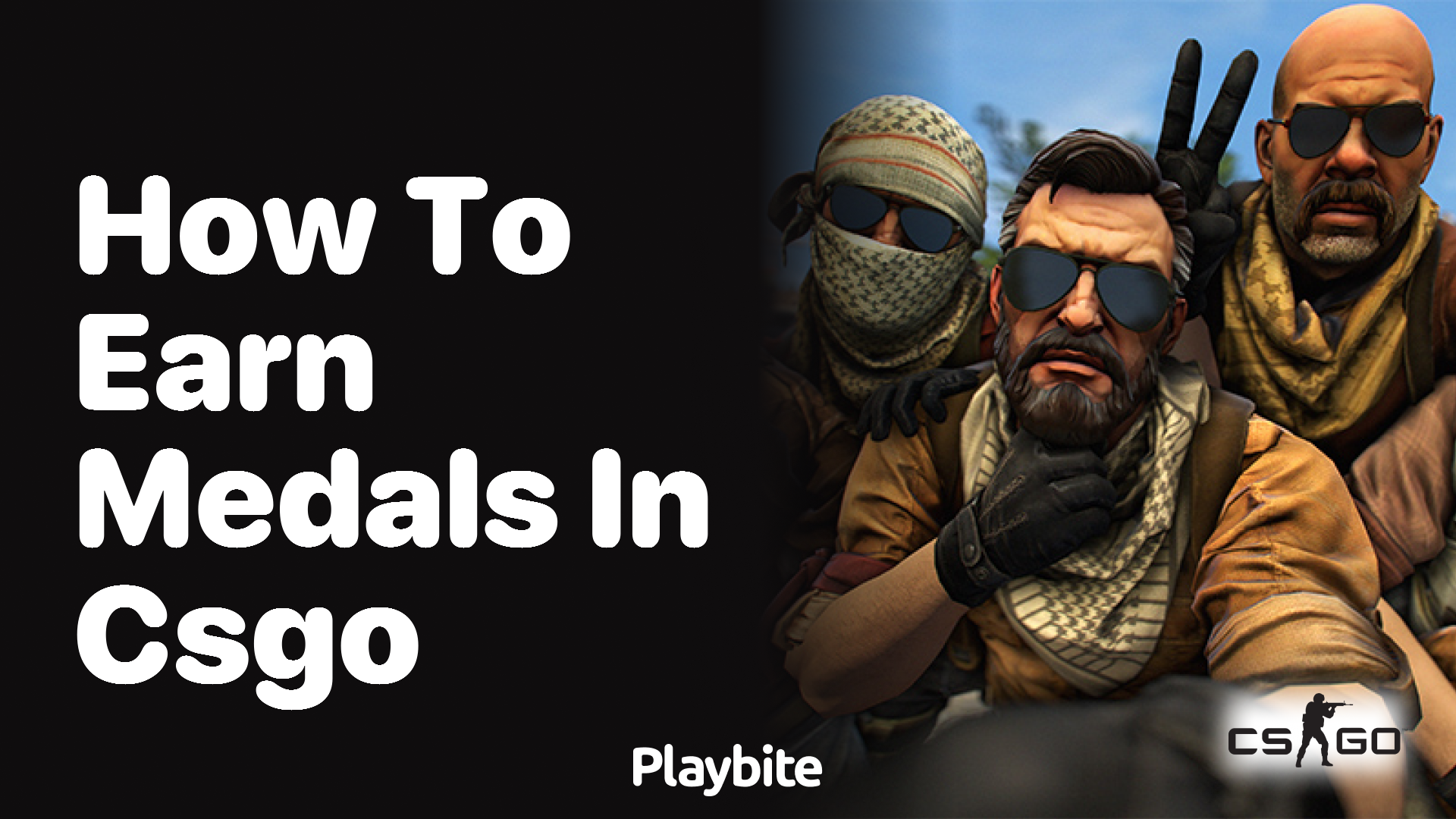How to Earn Medals in CS:GO - Playbite