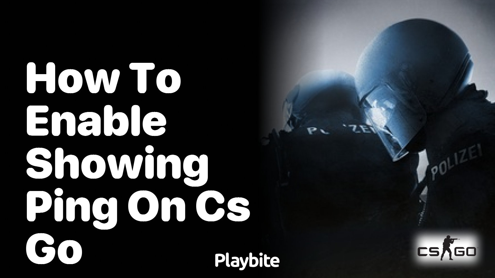 How to enable showing ping on CS:GO - Playbite