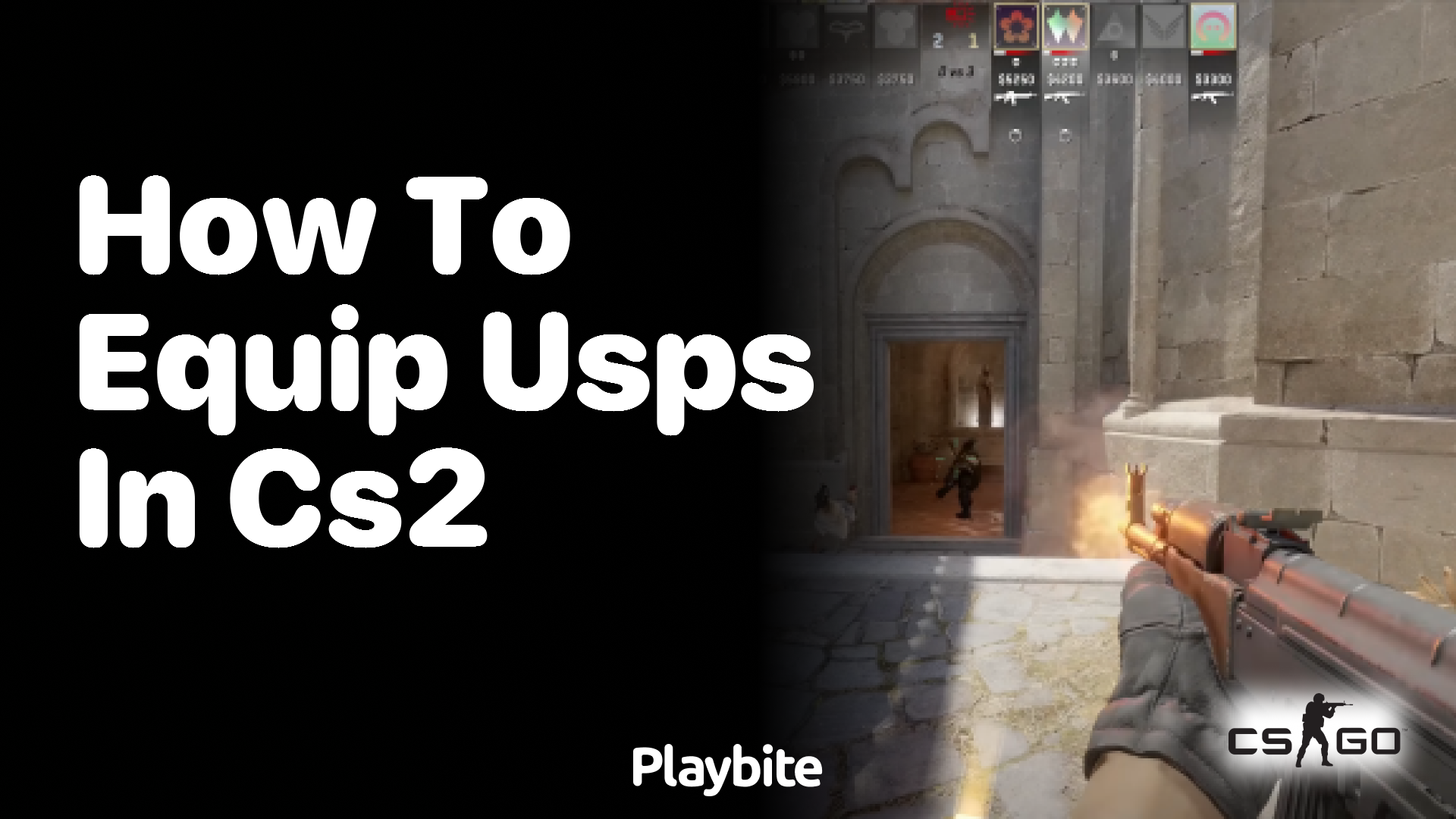 How to equip the USP-S in CS2 - Playbite