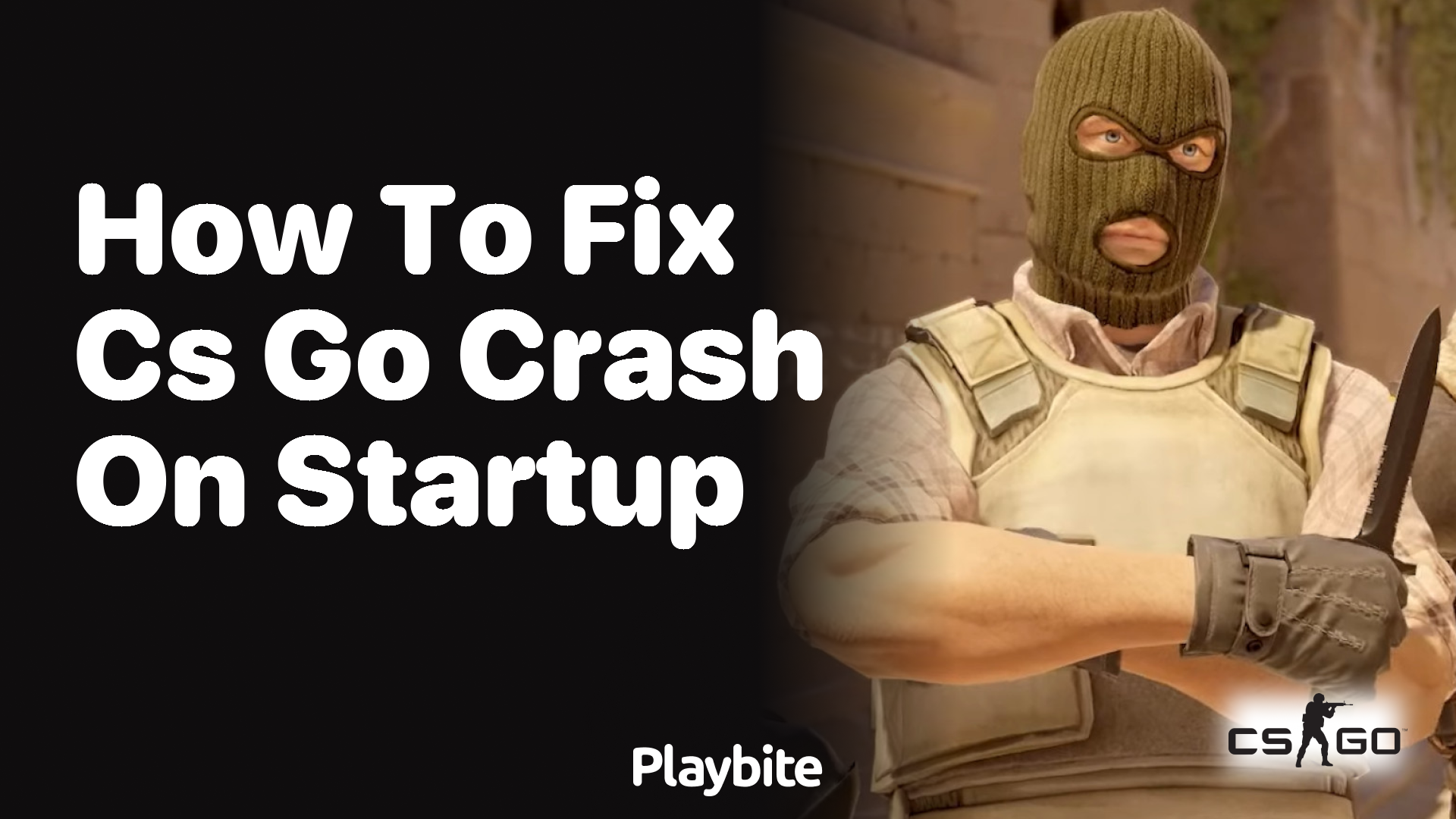 How to fix CS:GO crash on startup - Playbite