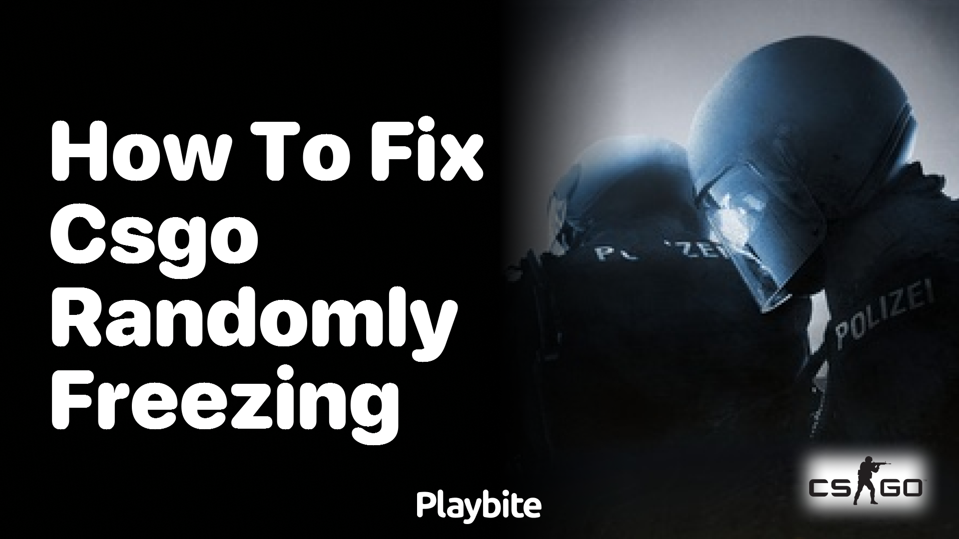 How to fix CS:GO randomly freezing - Playbite