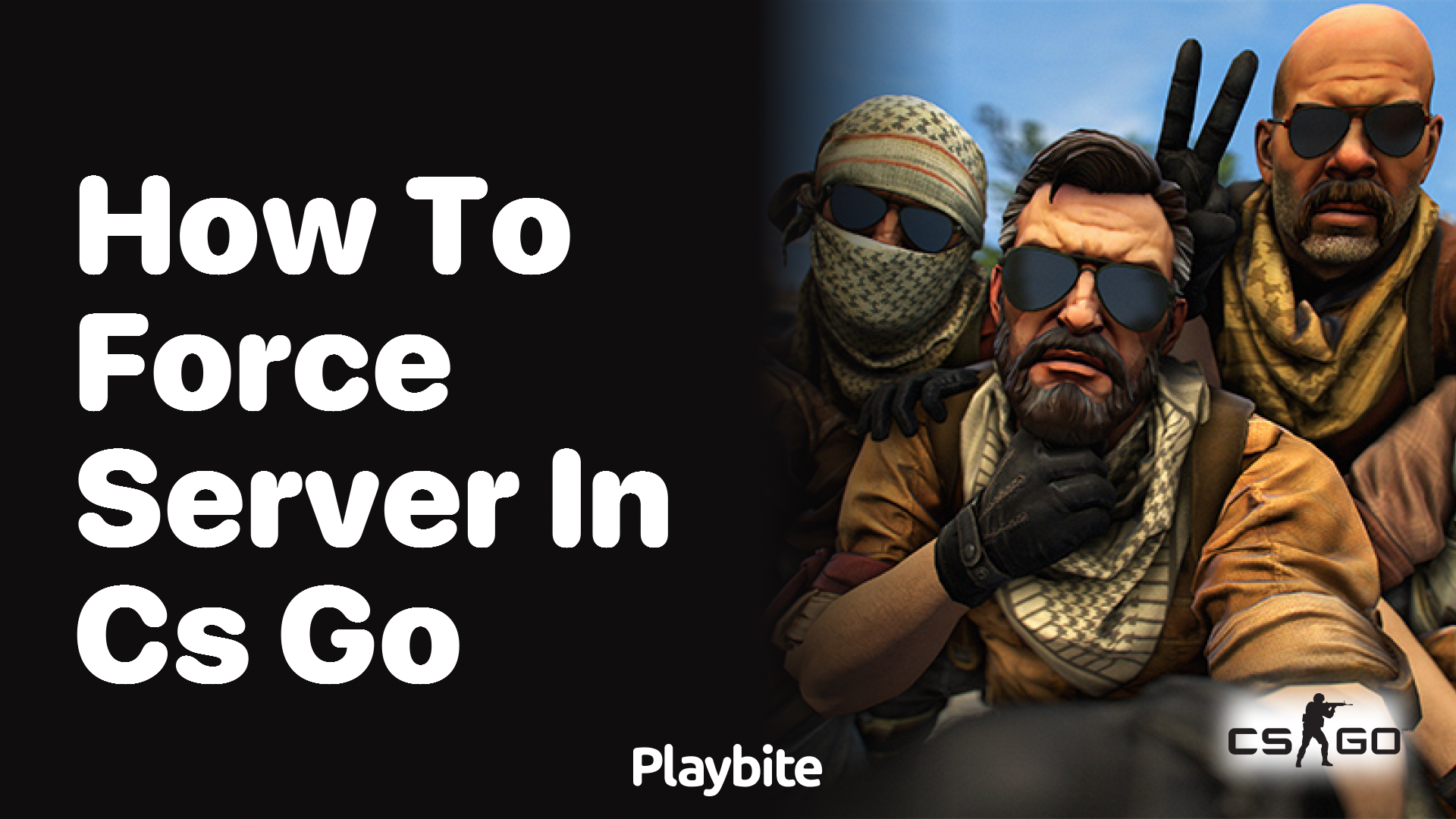 How to Force a Server in CS:GO - Playbite