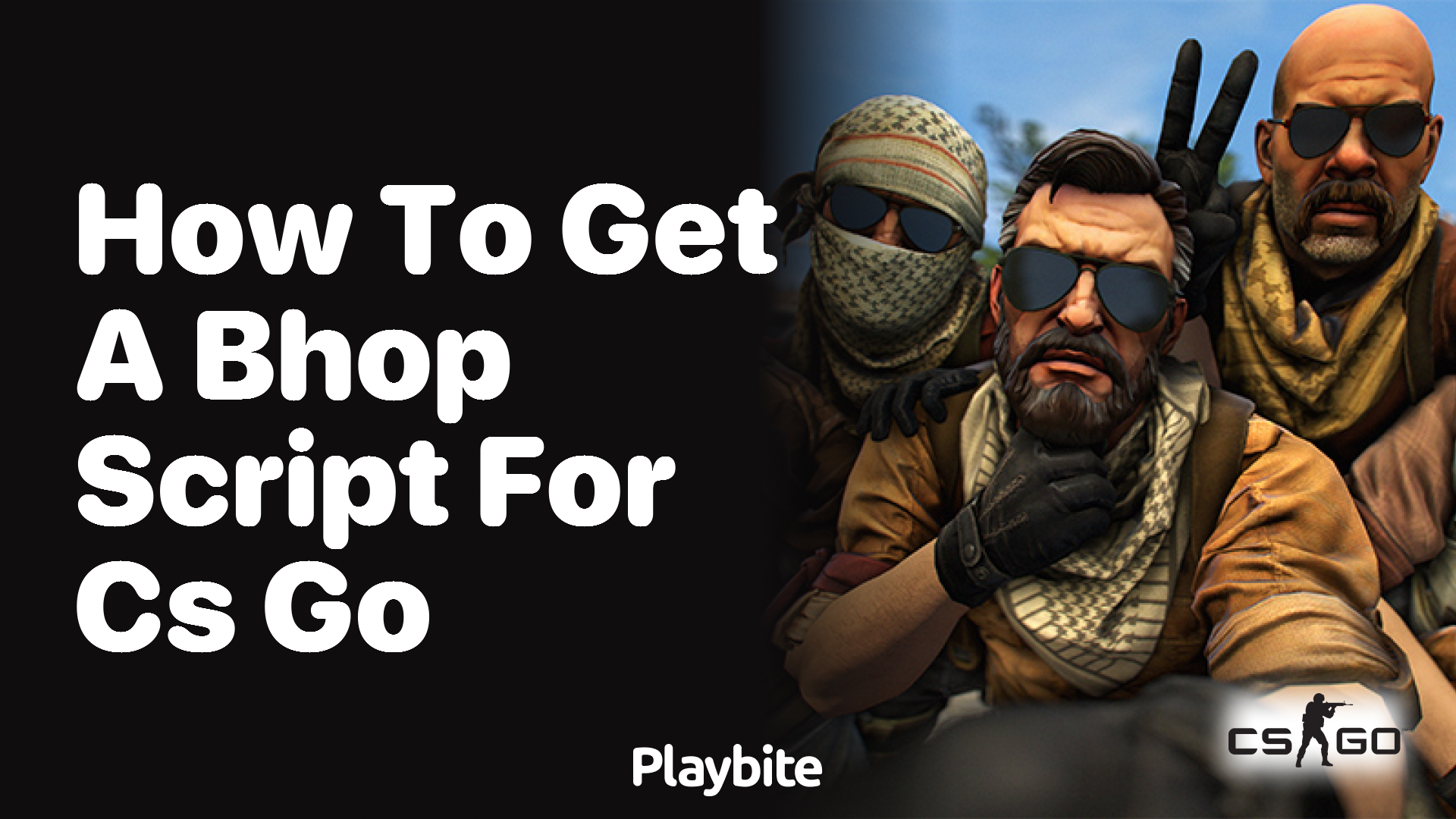 How To Get A Bhop Script For Cs Go Playbite