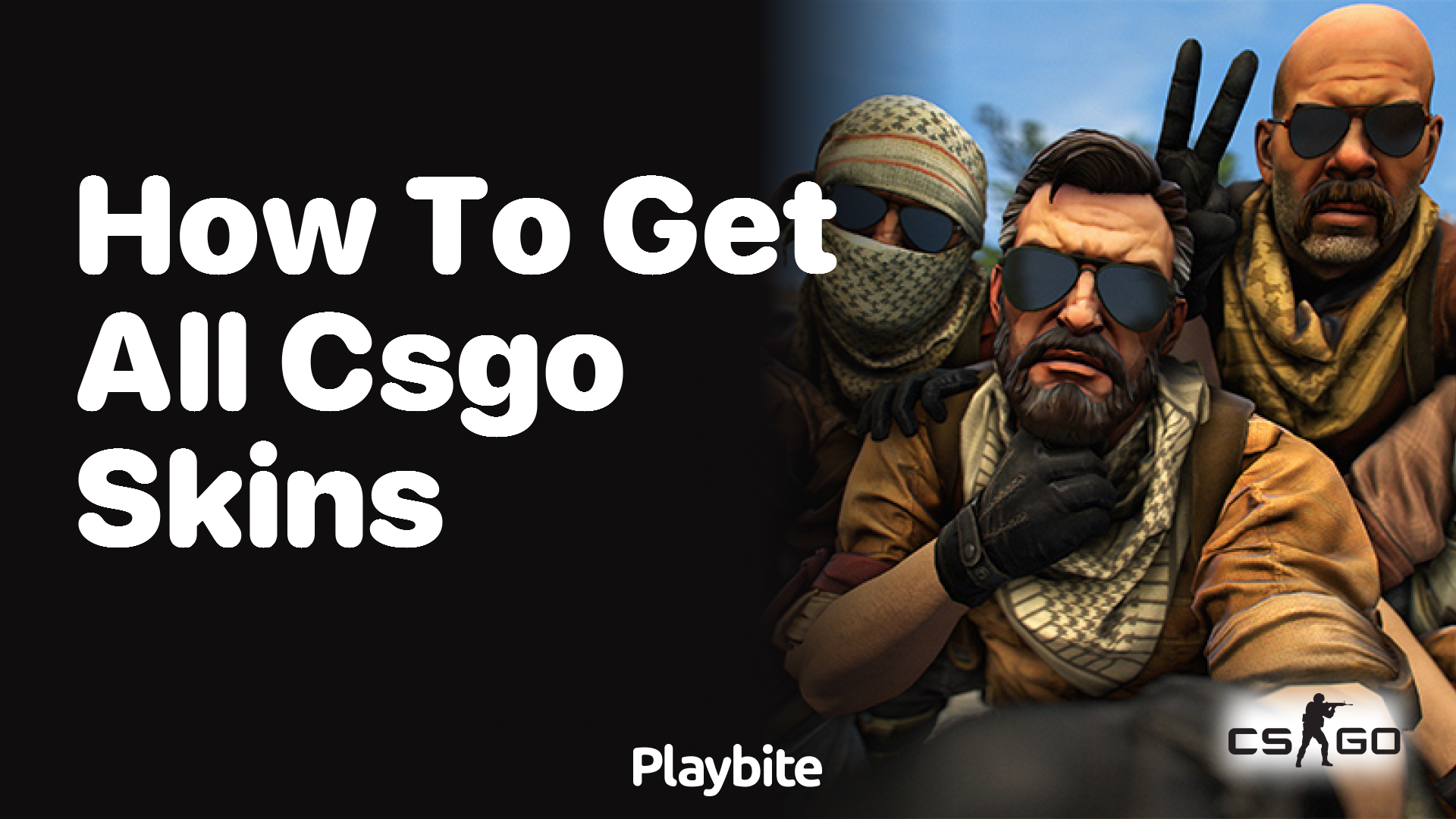 How to Get All CS:GO Skins - Playbite