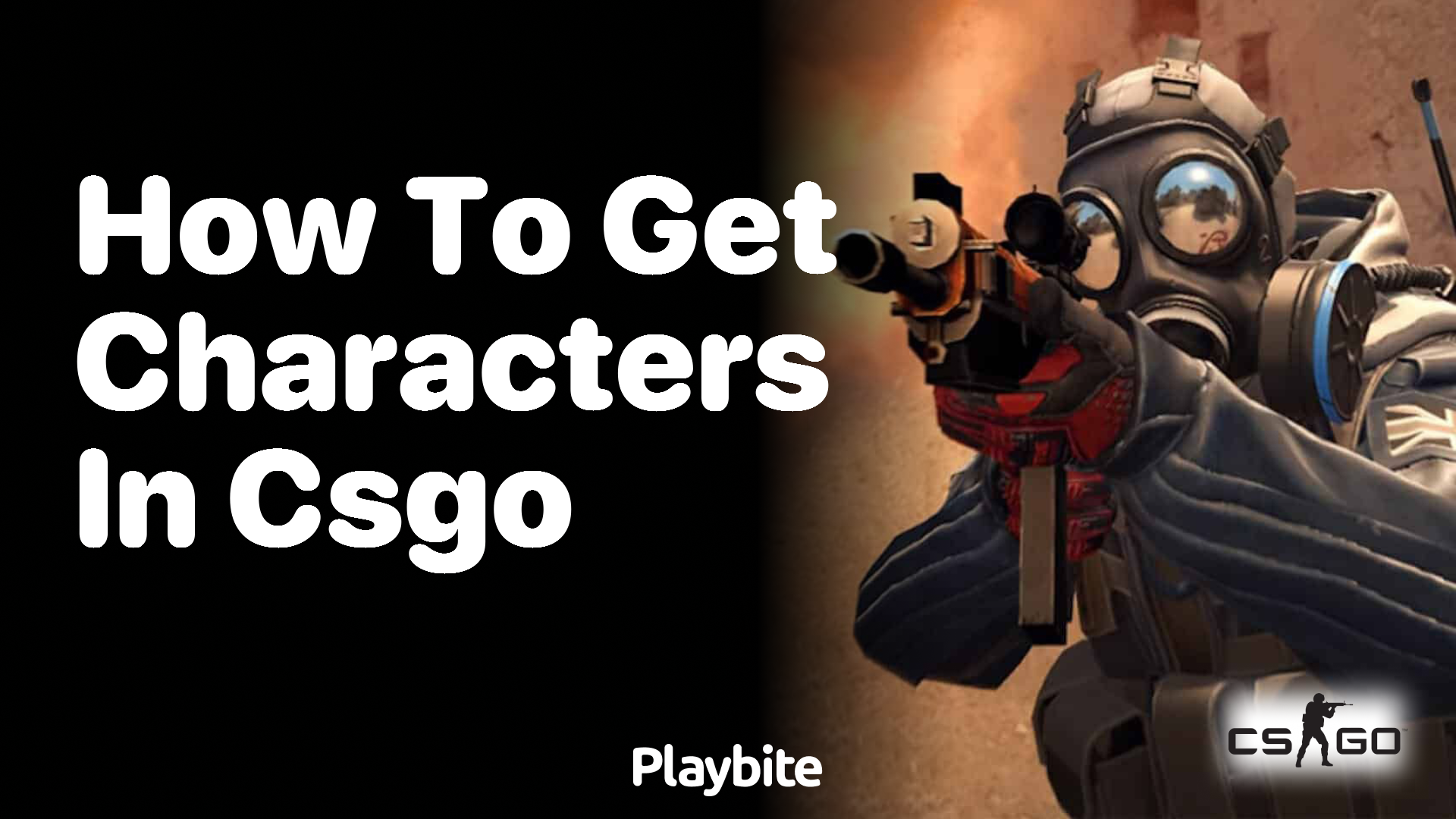 How to get characters in CS:GO - Playbite