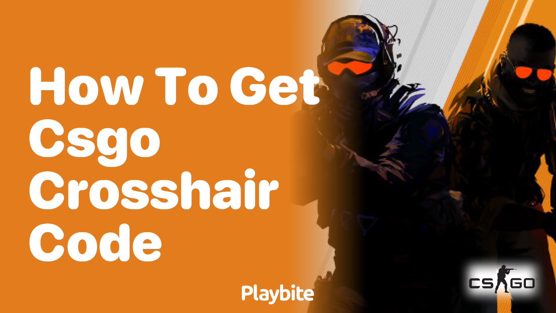 How to get CSGO crosshair code - Playbite