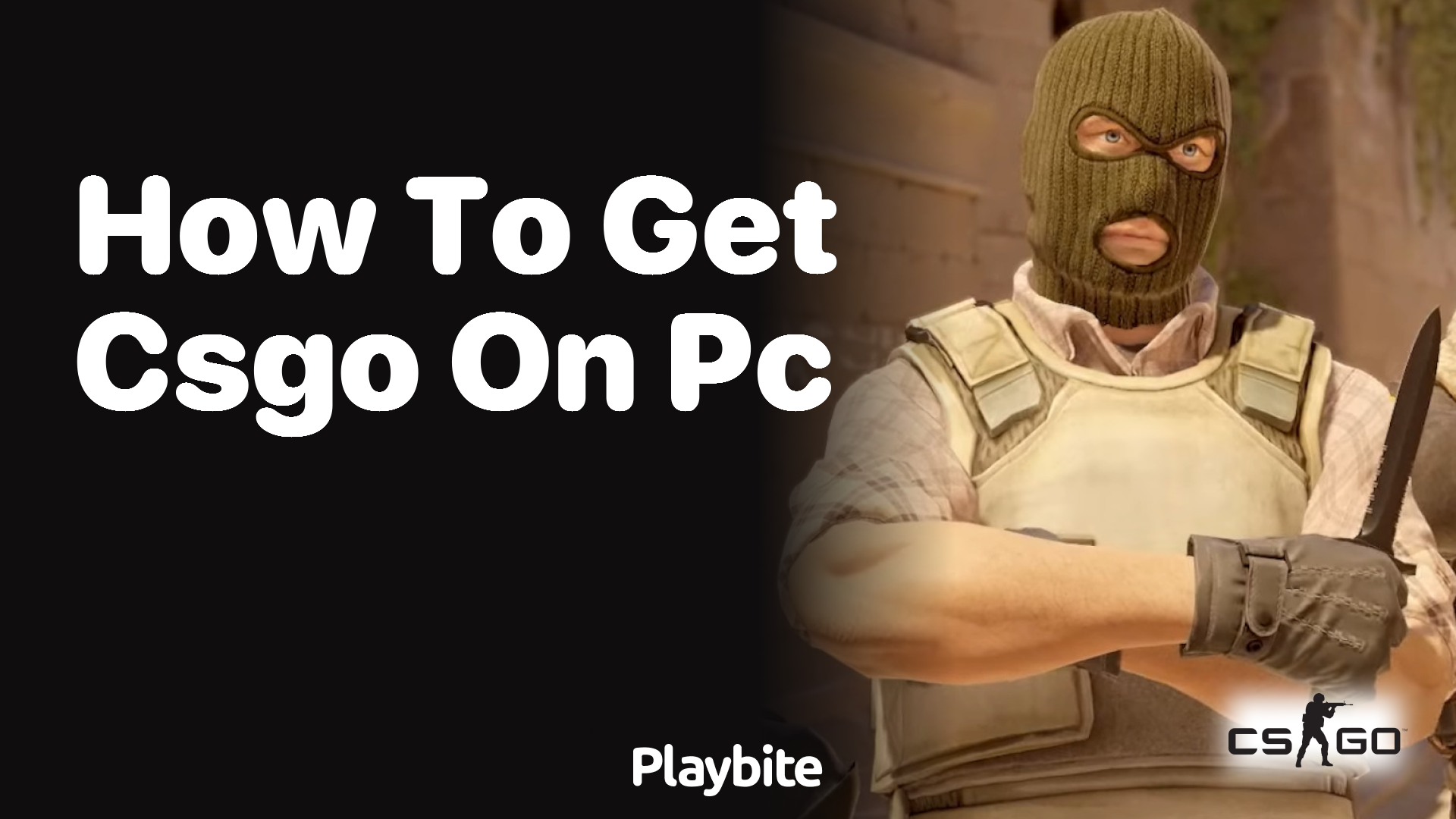 How to get CS:GO on PC - Playbite