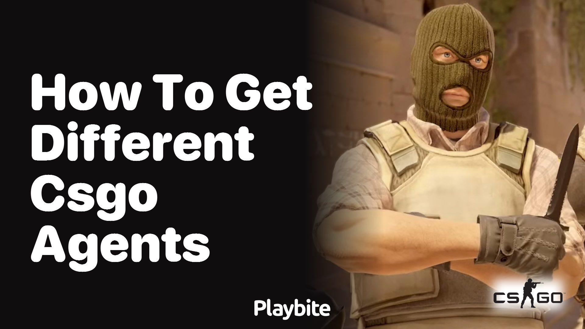 How to get different CS:GO agents - Playbite