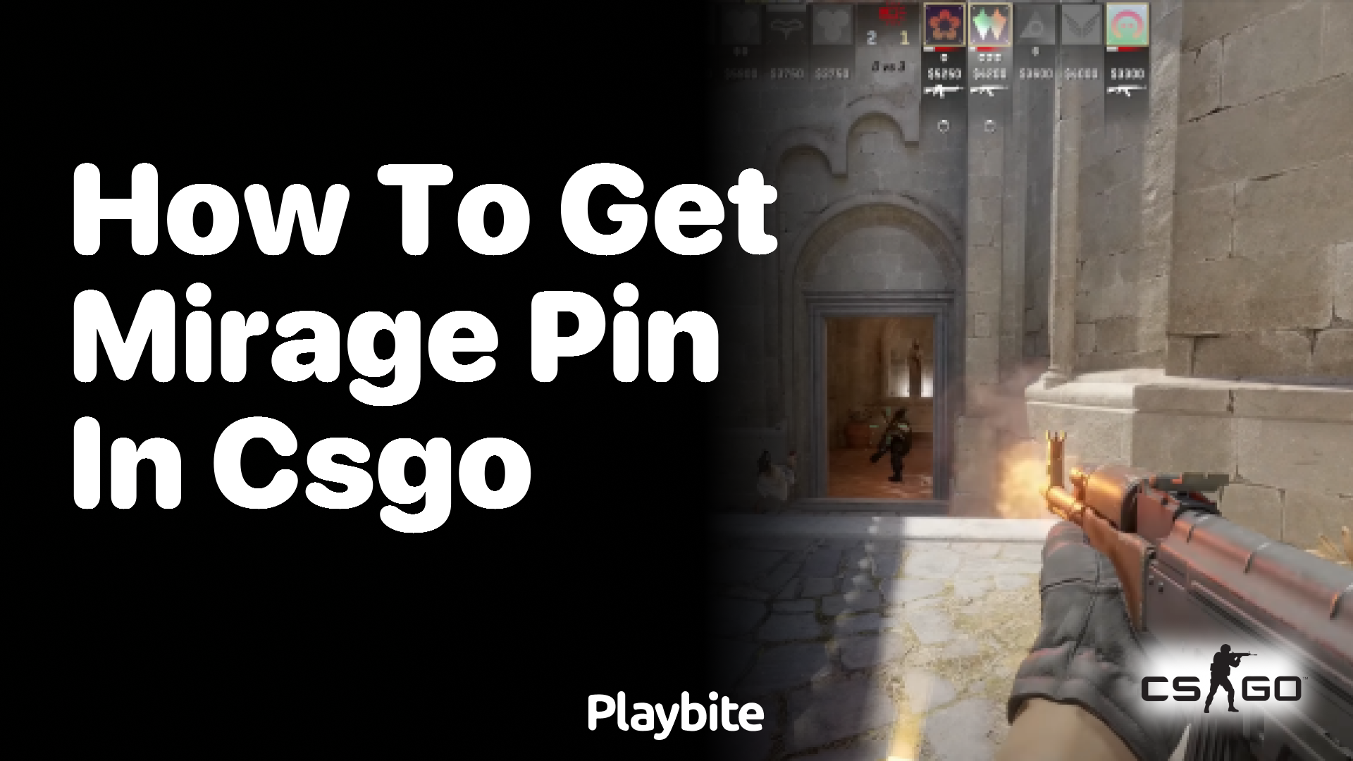 How to get a Mirage Pin in CS:GO - Playbite