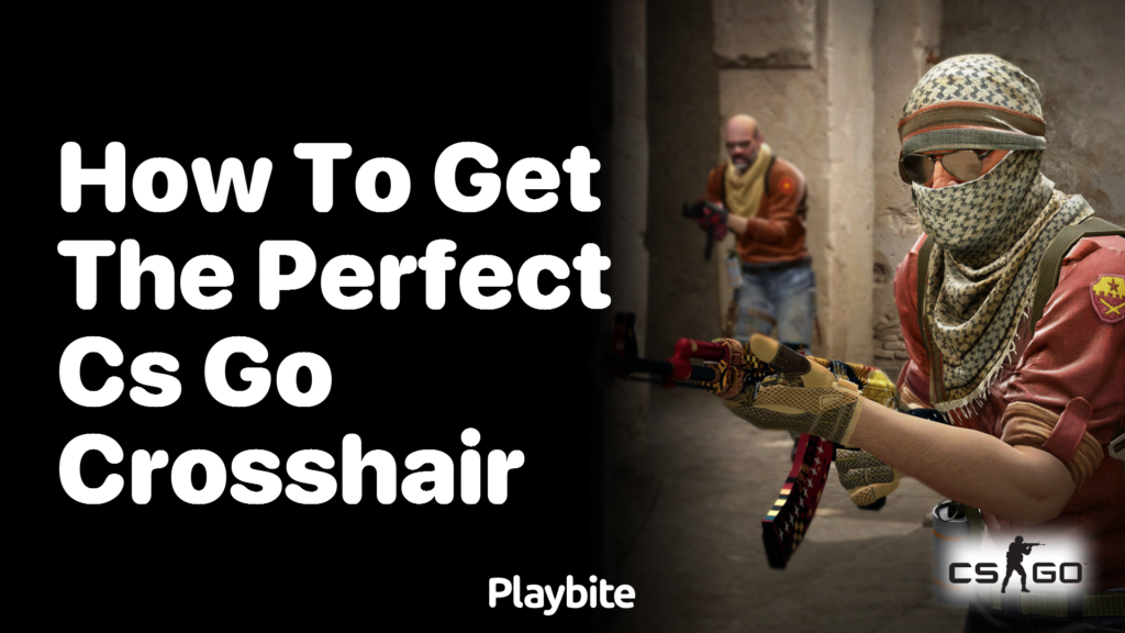 How to get the perfect CS:GO crosshair - Playbite