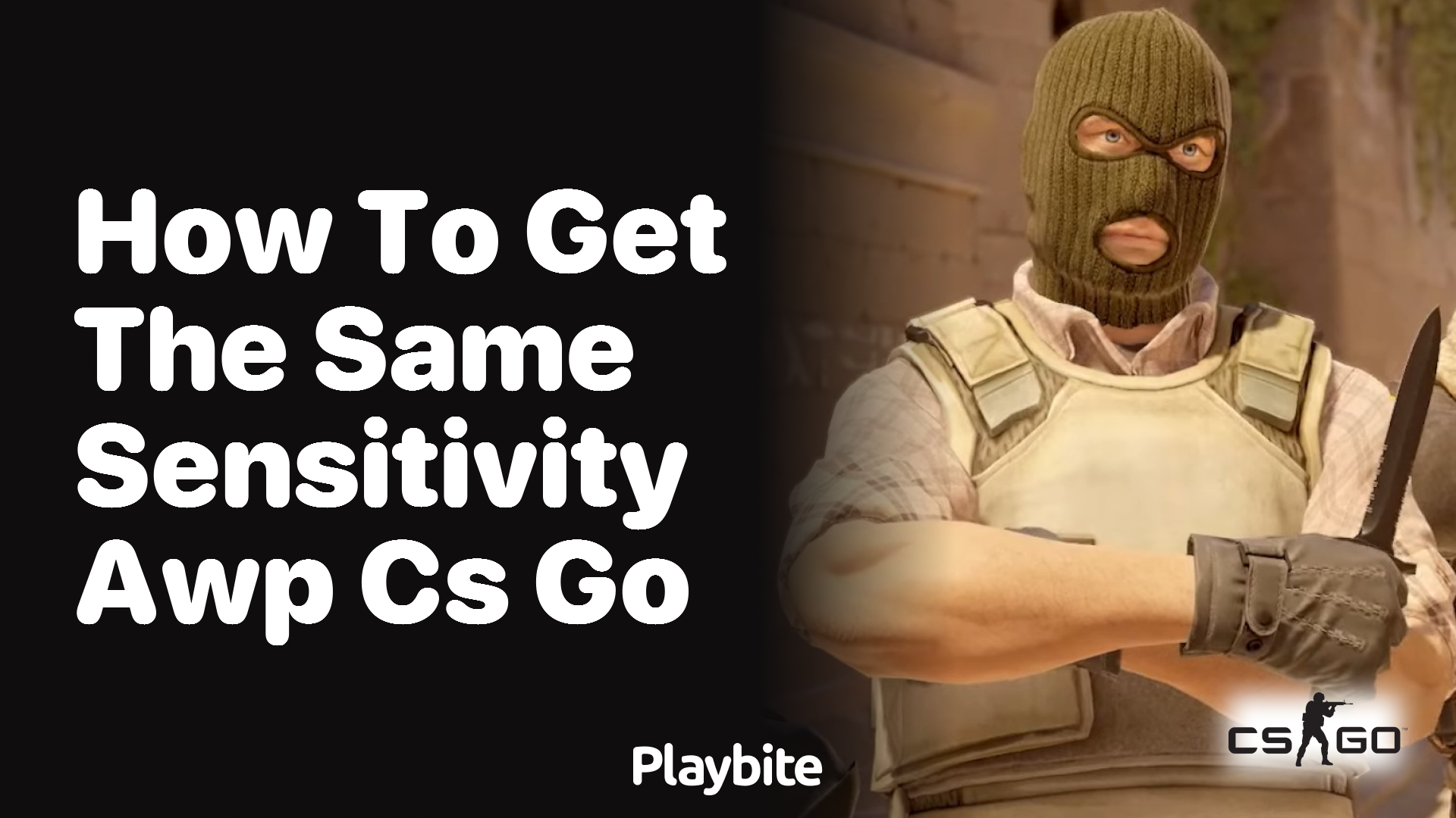 How to get the same sensitivity with AWP in CS:GO - Playbite