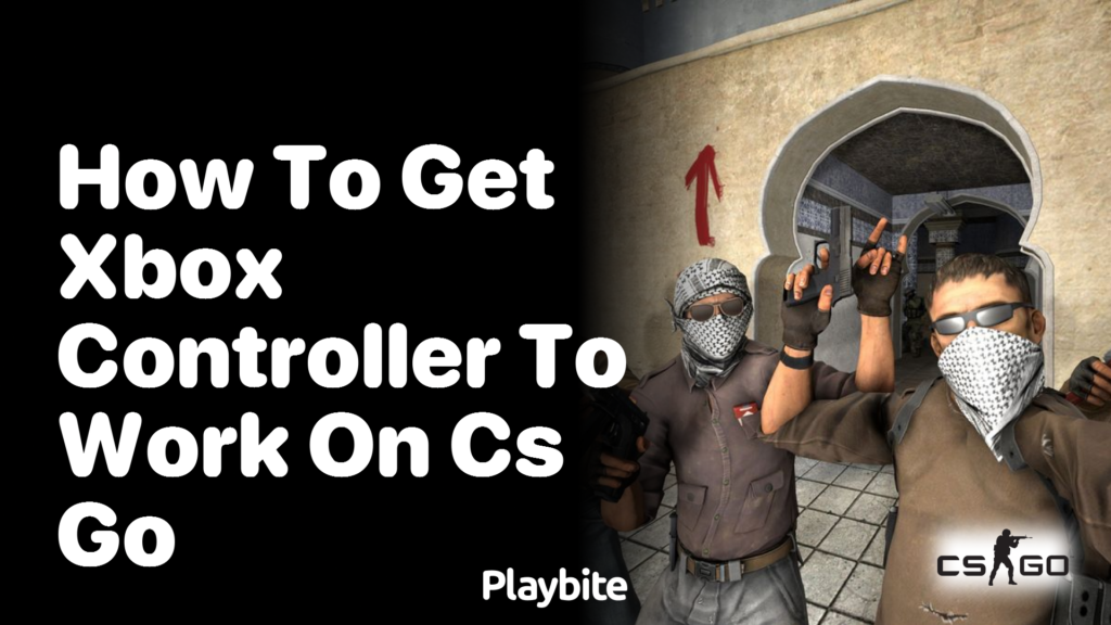 How to get an Xbox controller to work on CS:GO - Playbite