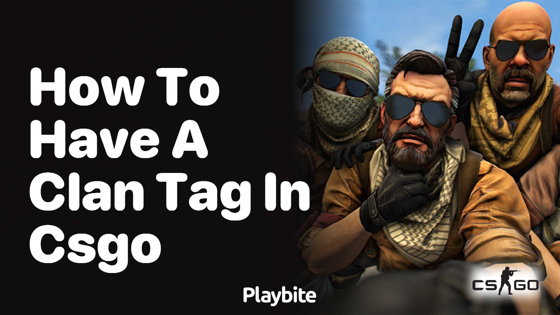 How to have a Clan Tag in CSGO - Playbite