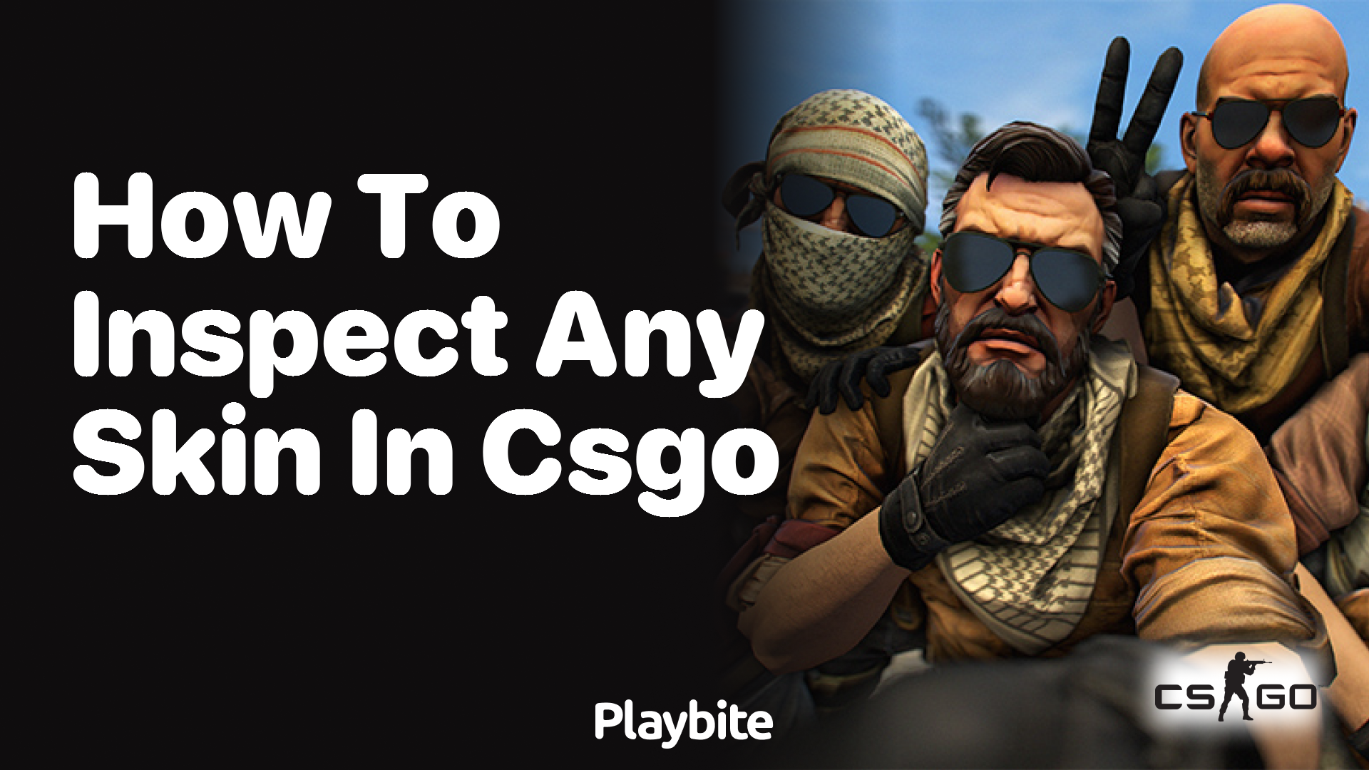How to Inspect Any Skin in CS:GO - Playbite