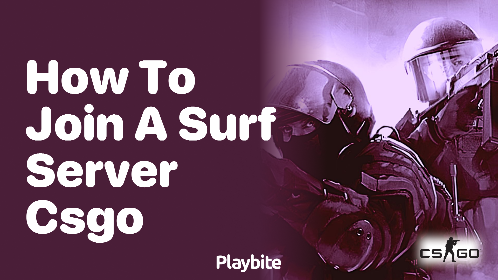 How to join a surf server in CS:GO - Playbite