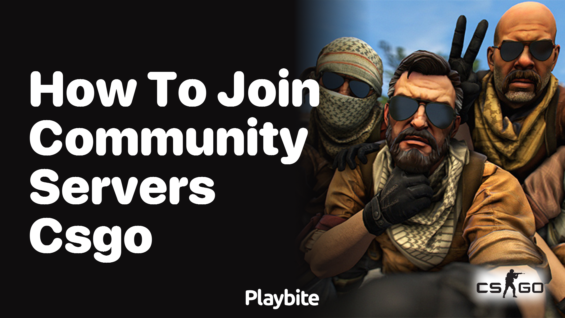 How to join community servers in CS:GO - Playbite