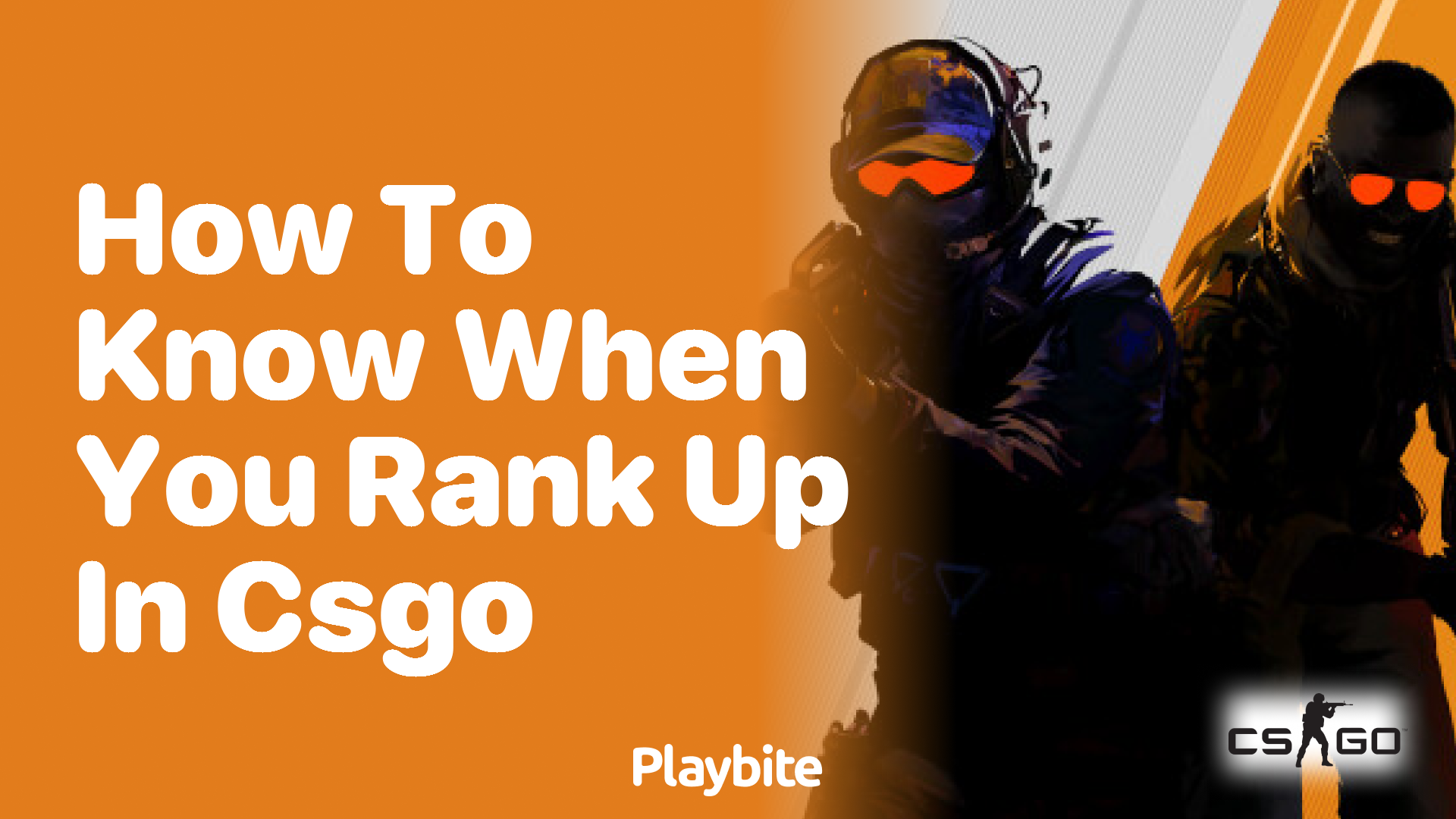 How to Know When You Rank Up in CS:GO - Playbite