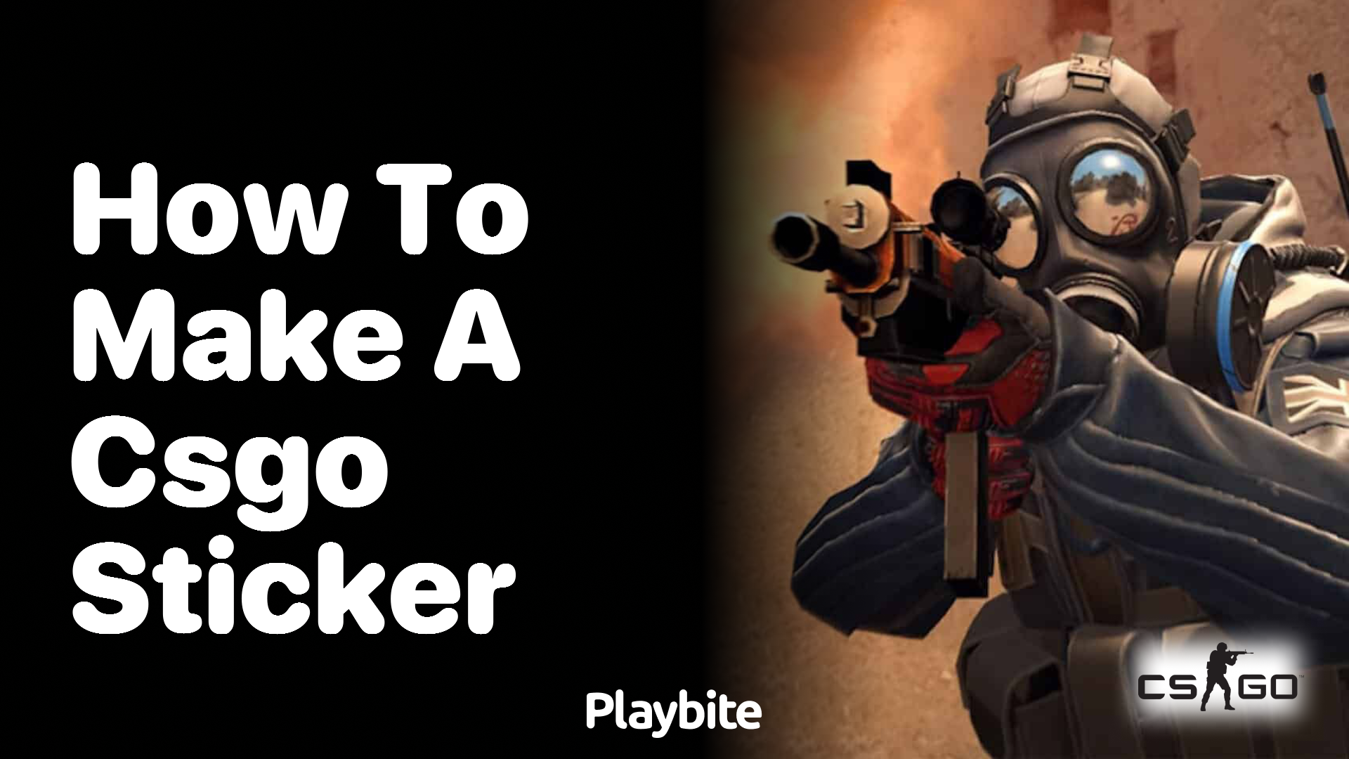 How to make a CS:GO sticker - Playbite