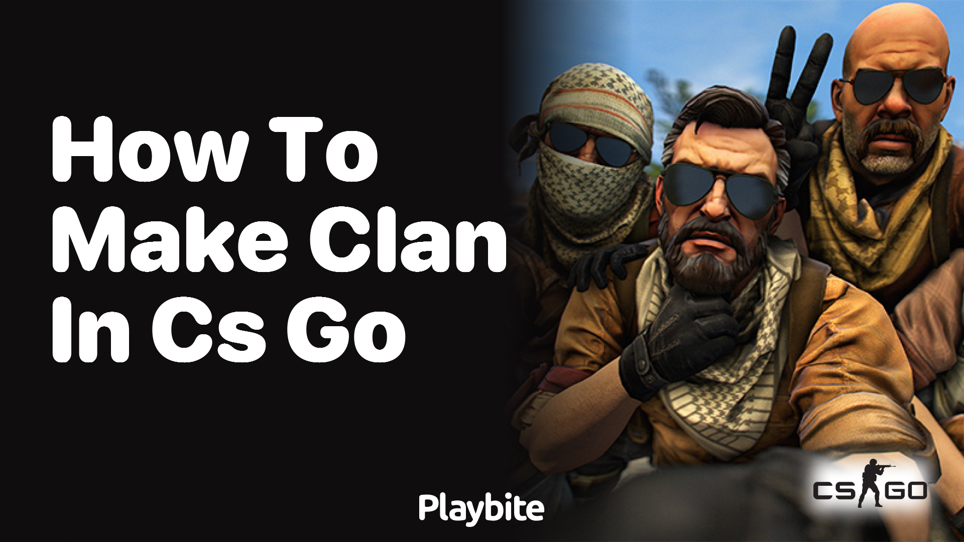 How to Make a Clan in CS:GO - Playbite