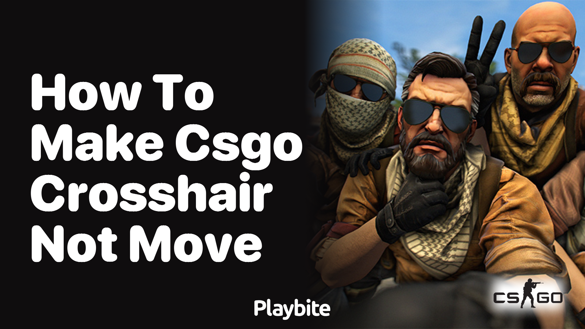 How To Make Your Csgo Crosshair Not Move Playbite