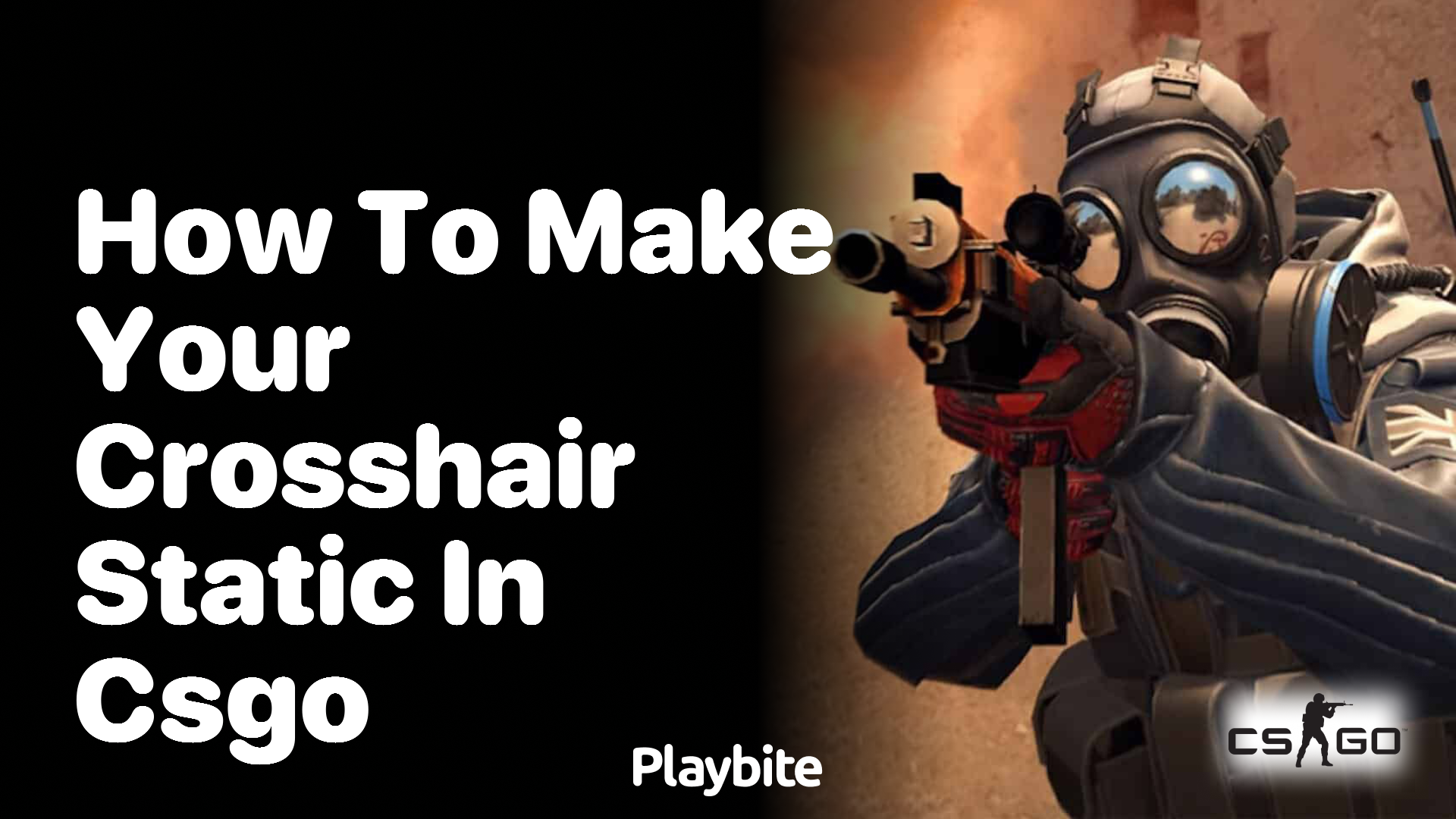 How to make your crosshair static in CS:GO - Playbite