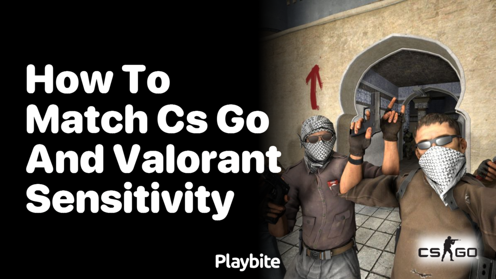 How to Match CS:GO and Valorant Sensitivity - Playbite