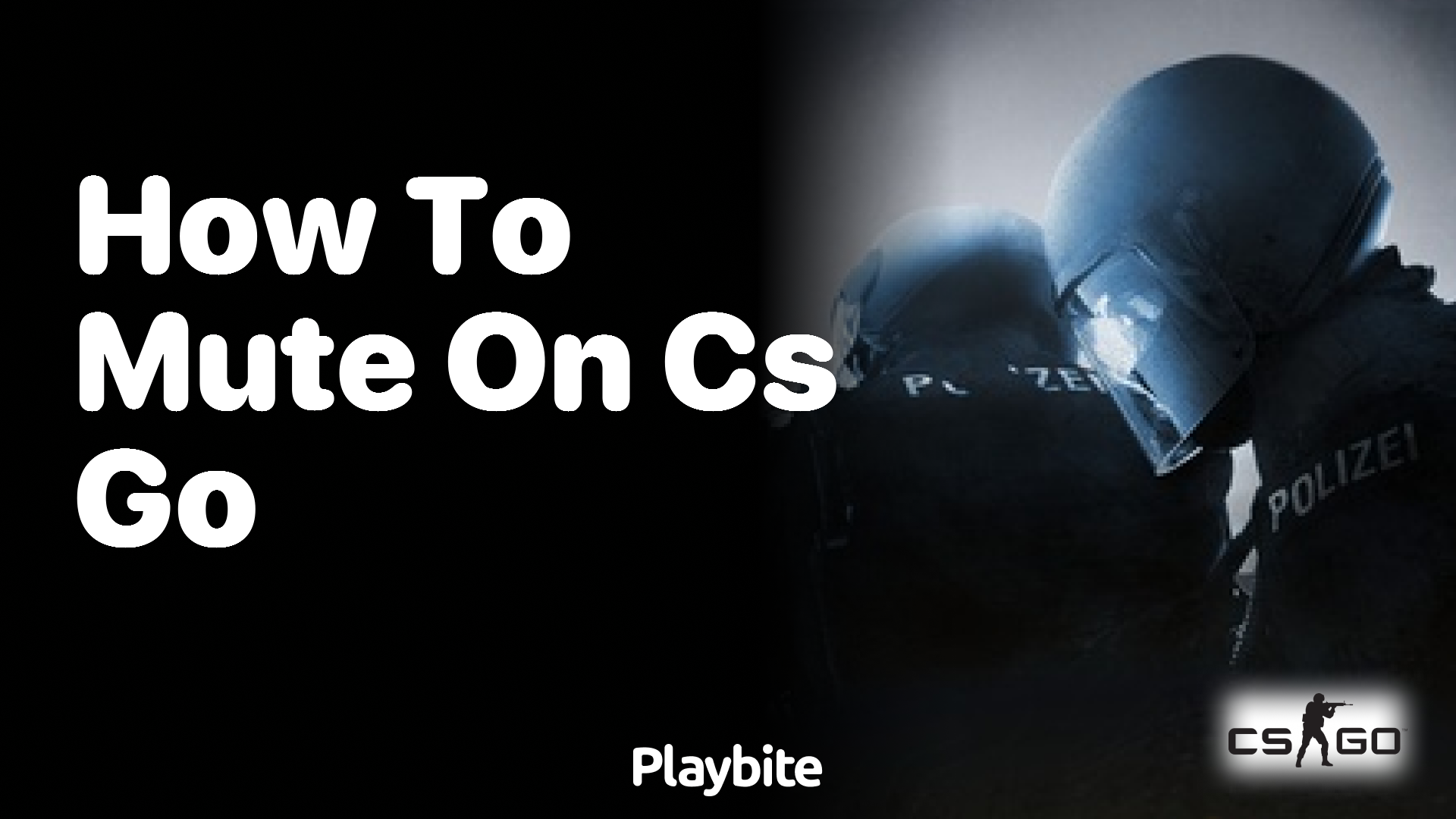 How to Mute on CS:GO - Playbite