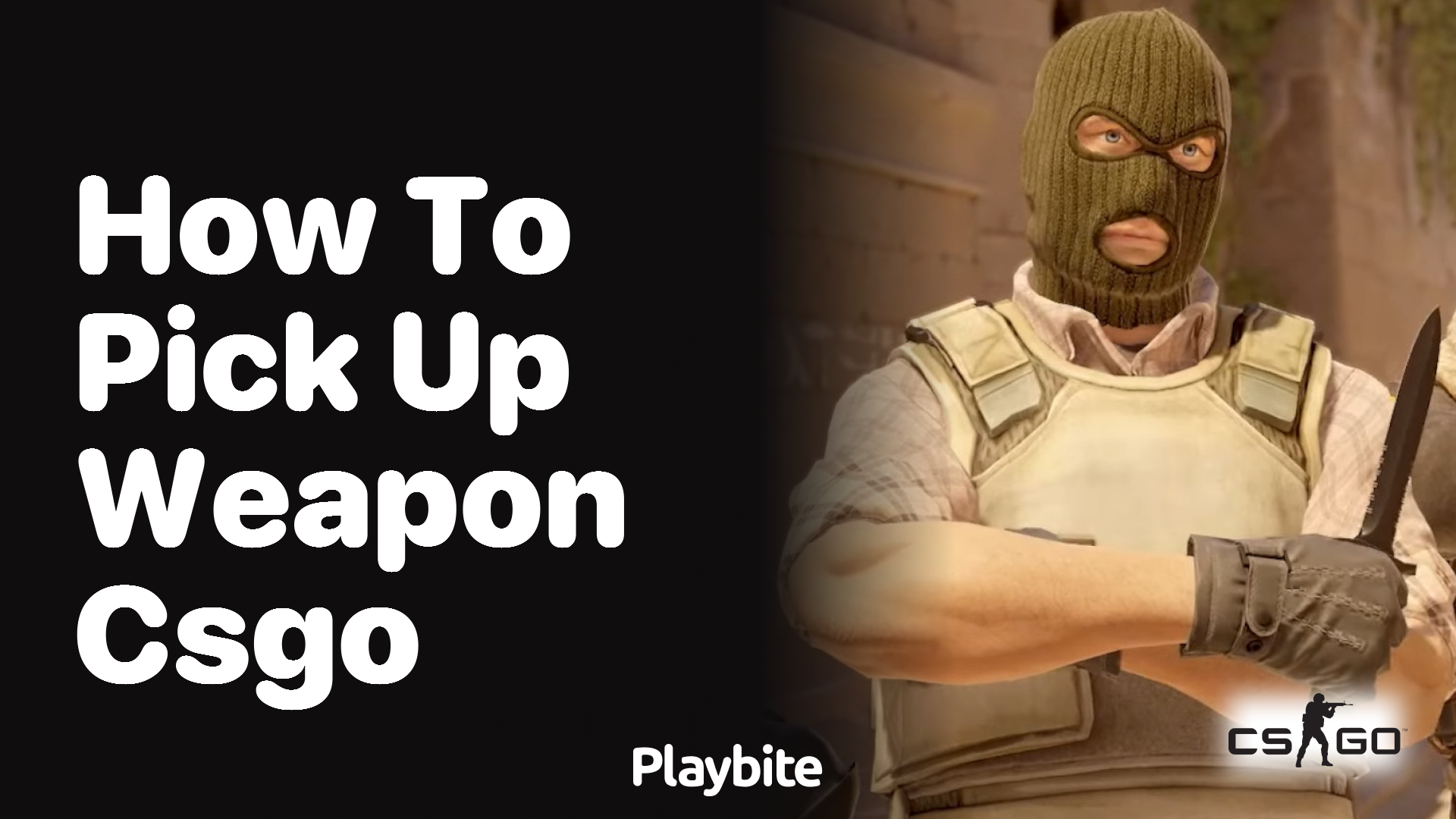 How to pick up a weapon in CS:GO - Playbite