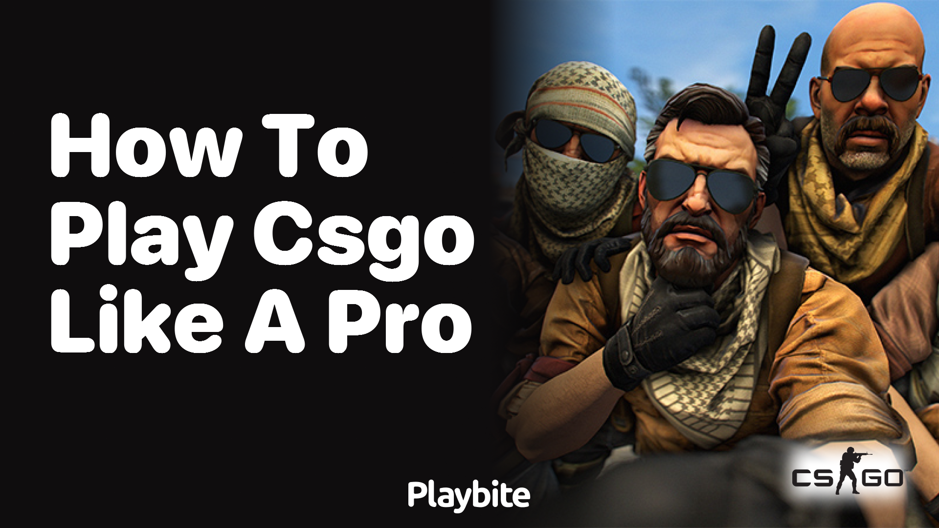 How to Play CS:GO Like a Pro - Playbite