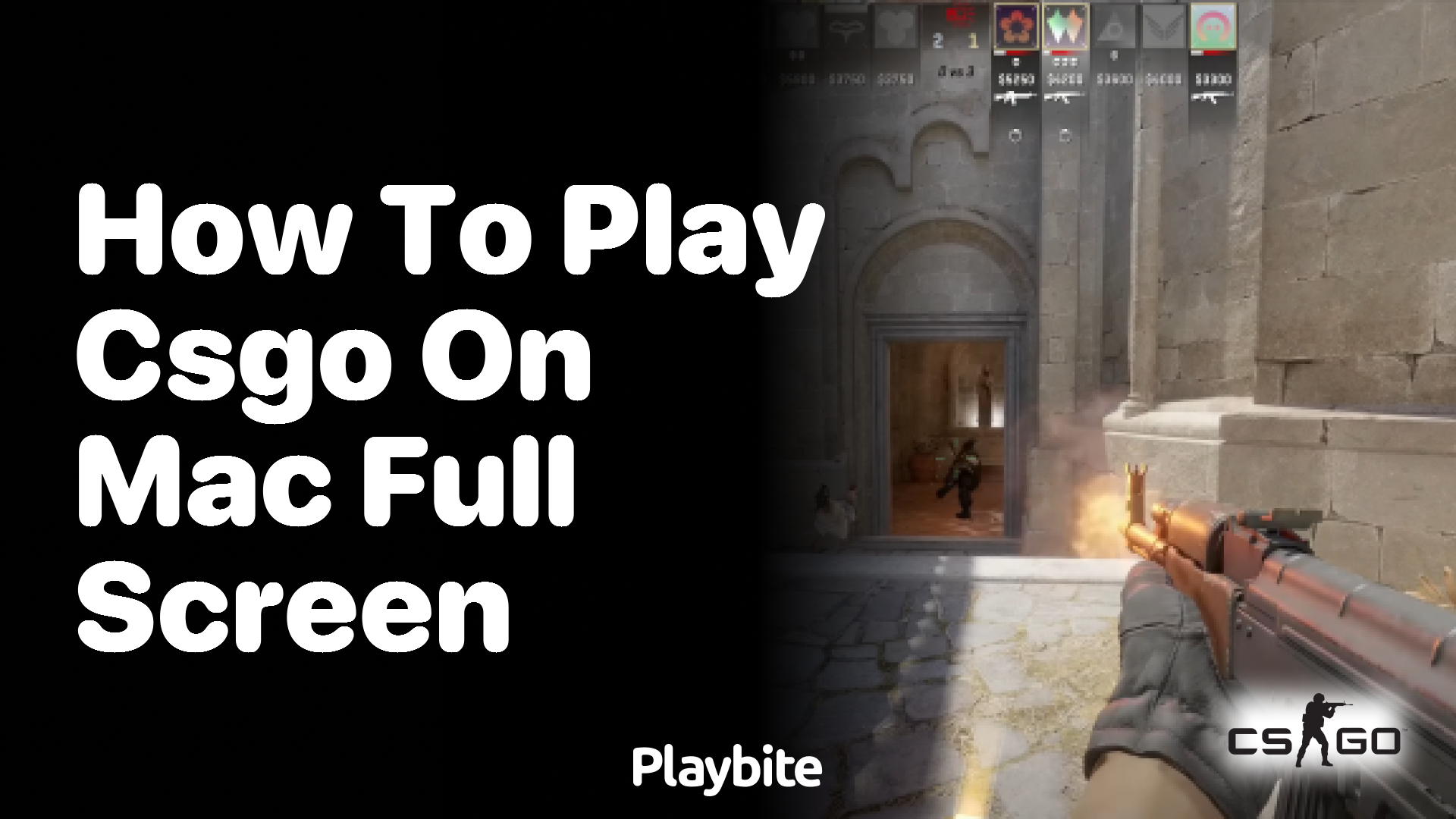 How to play CS:GO on Mac full screen - Playbite