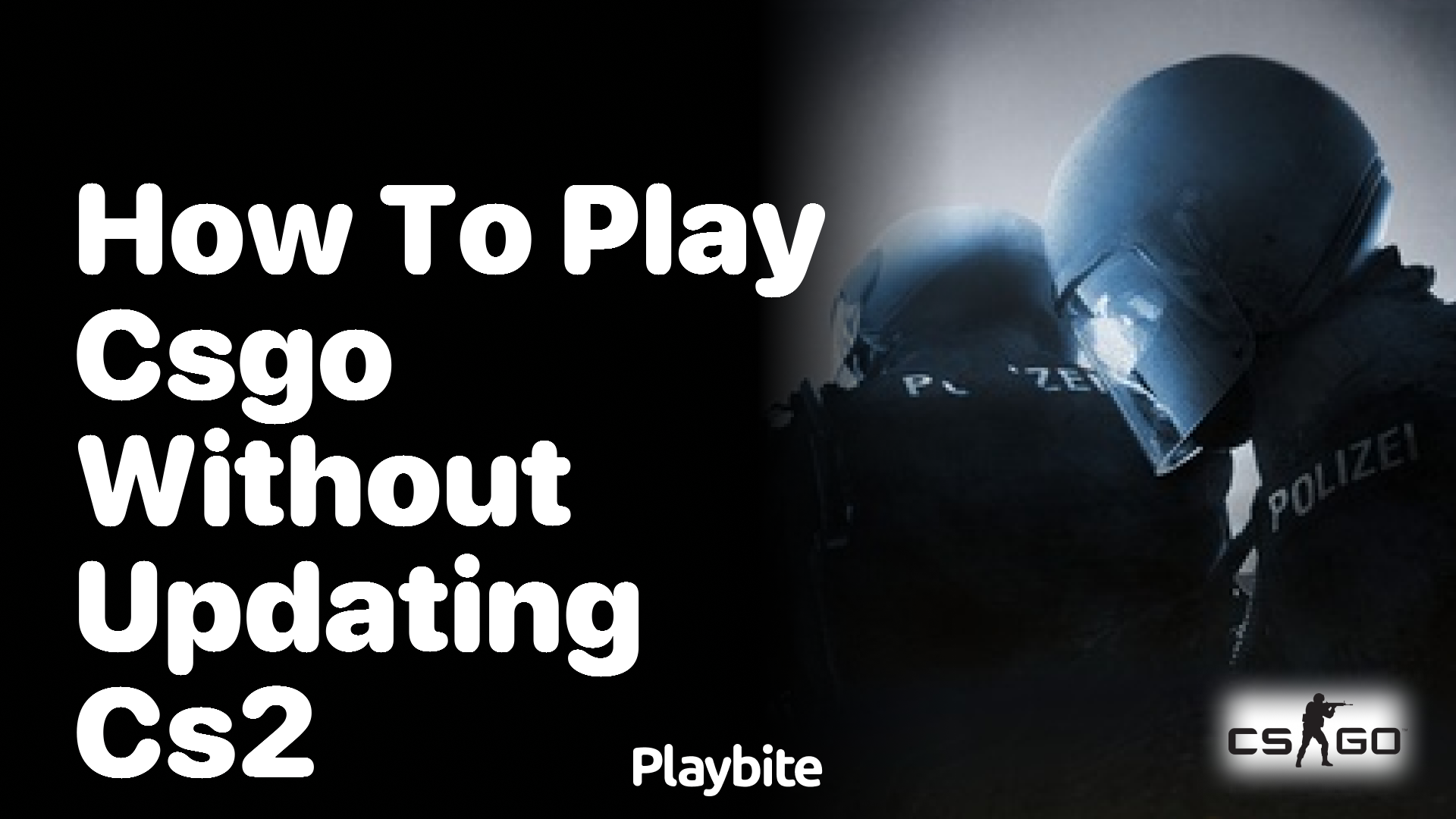 How to Play CS:GO Without Updating to CS2? - Playbite