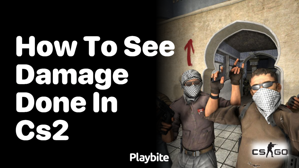 How to See Damage Done in CS:GO? - Playbite