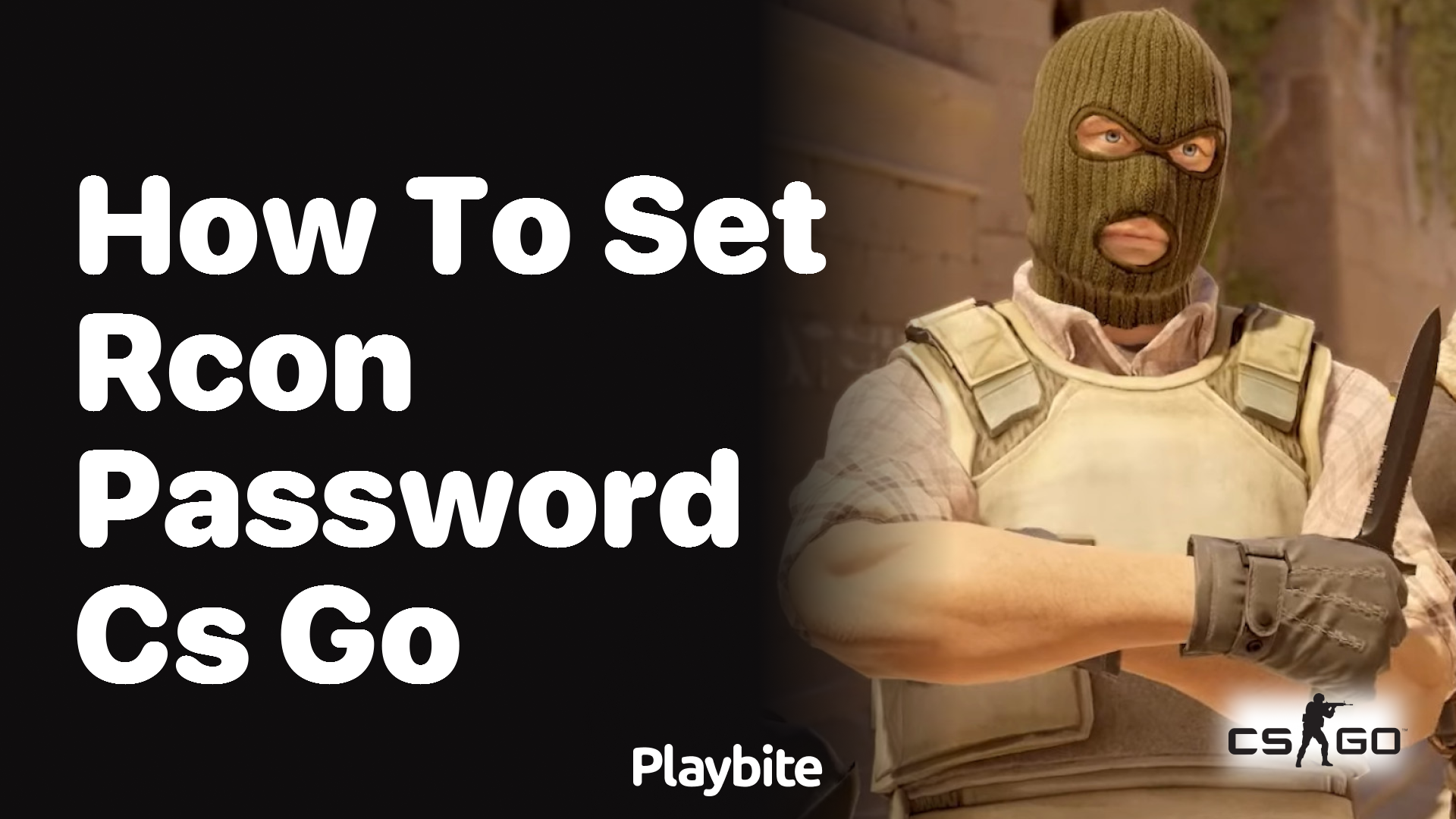 How to Set RCON Password in CS:GO - Playbite