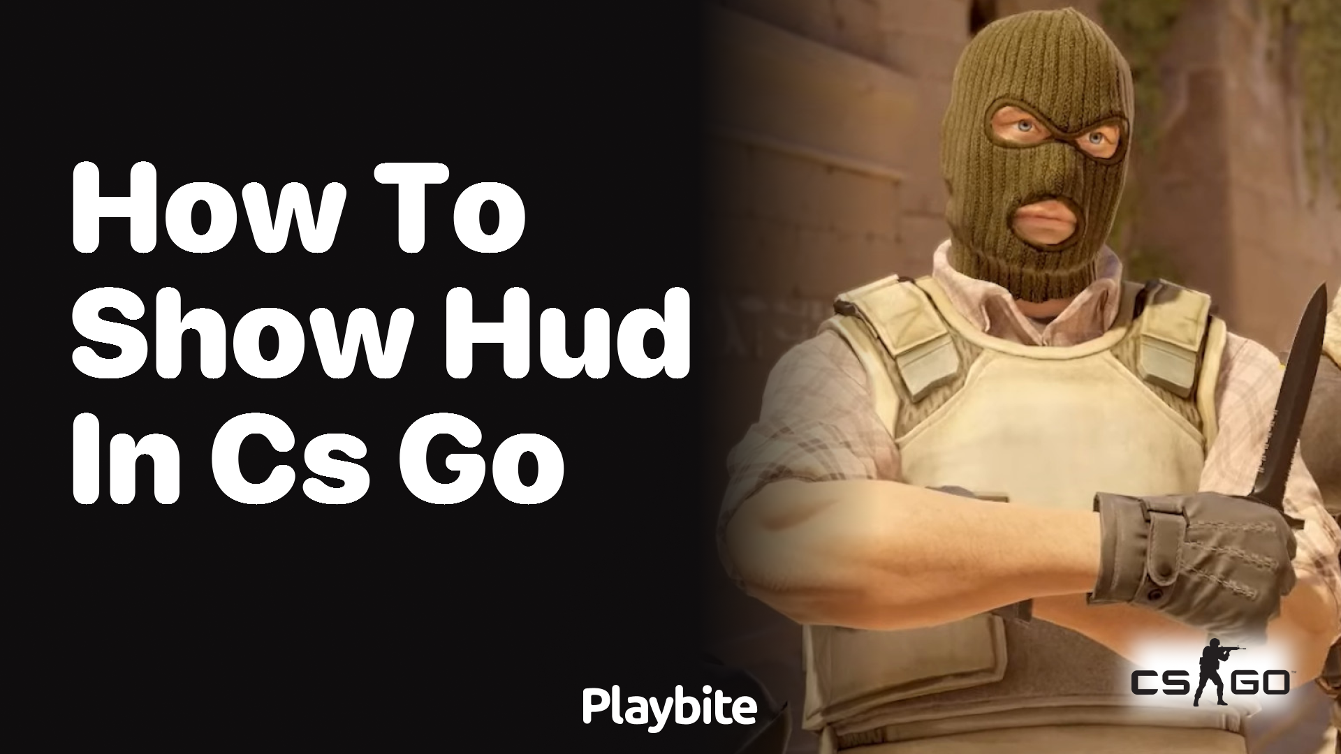 How to show HUD in CS:GO - Playbite