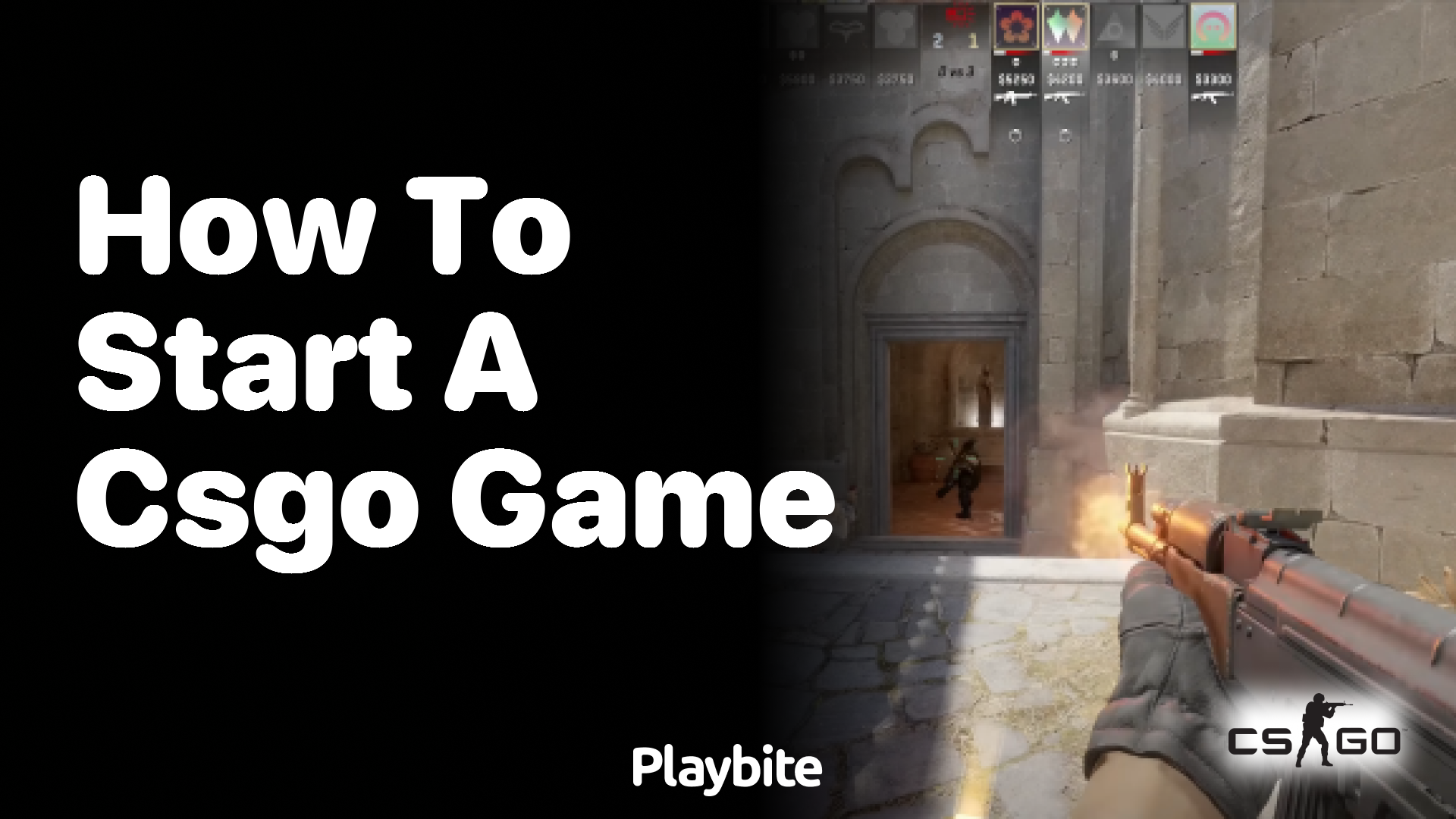 How to Start a CS:GO Game - Playbite