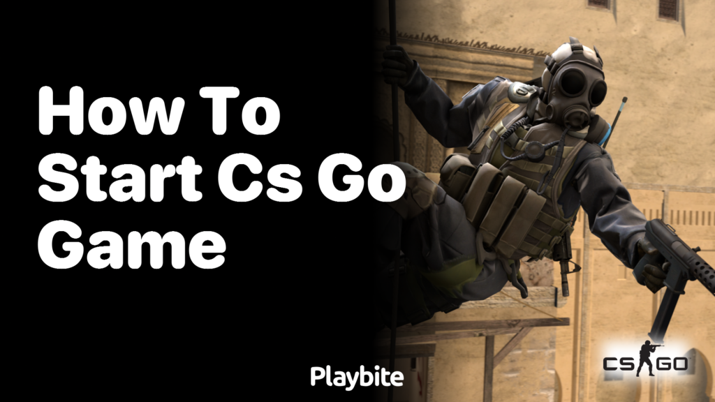 How to start playing CS:GO - Playbite