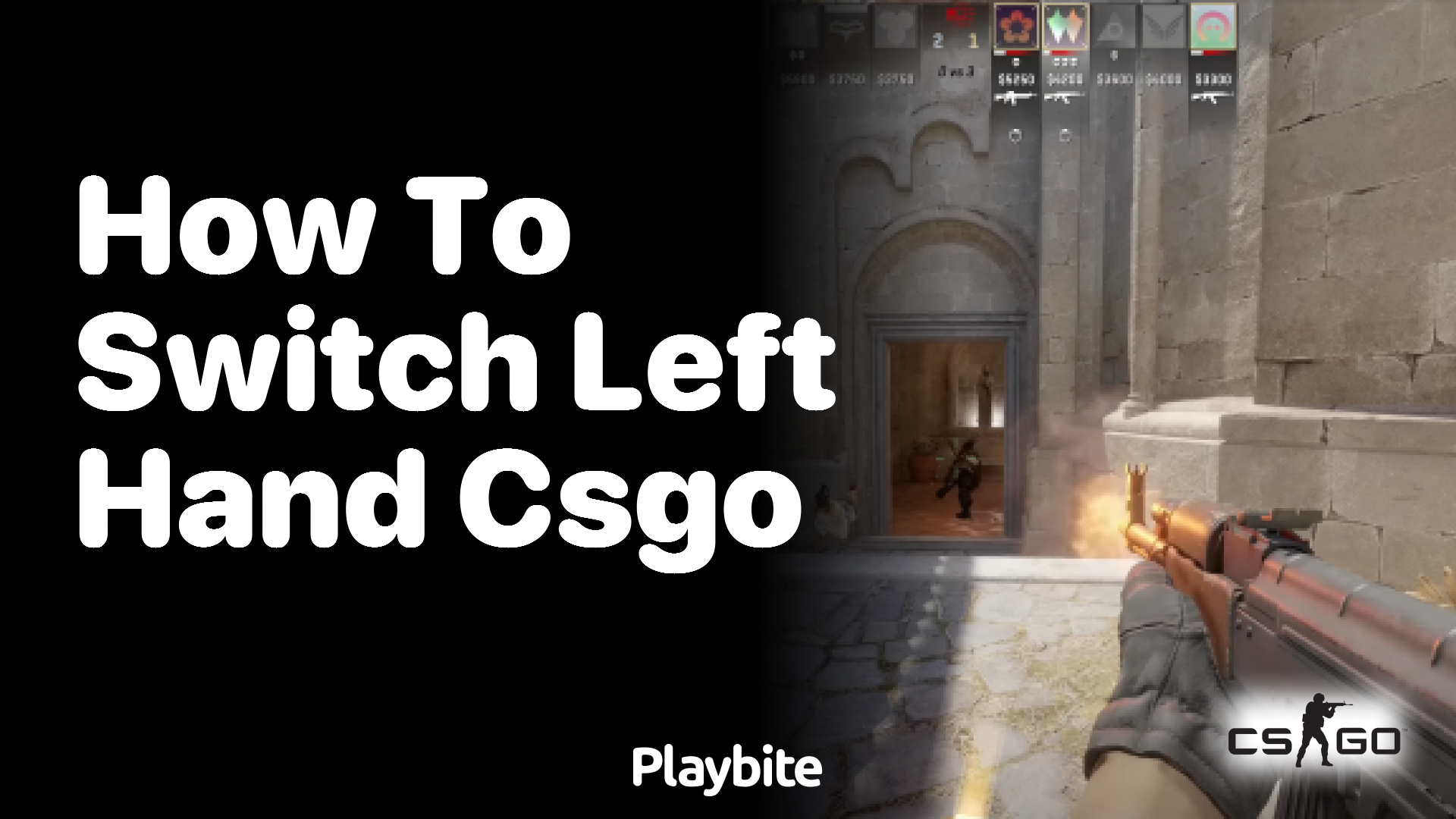 How to switch to left hand in CS:GO - Playbite