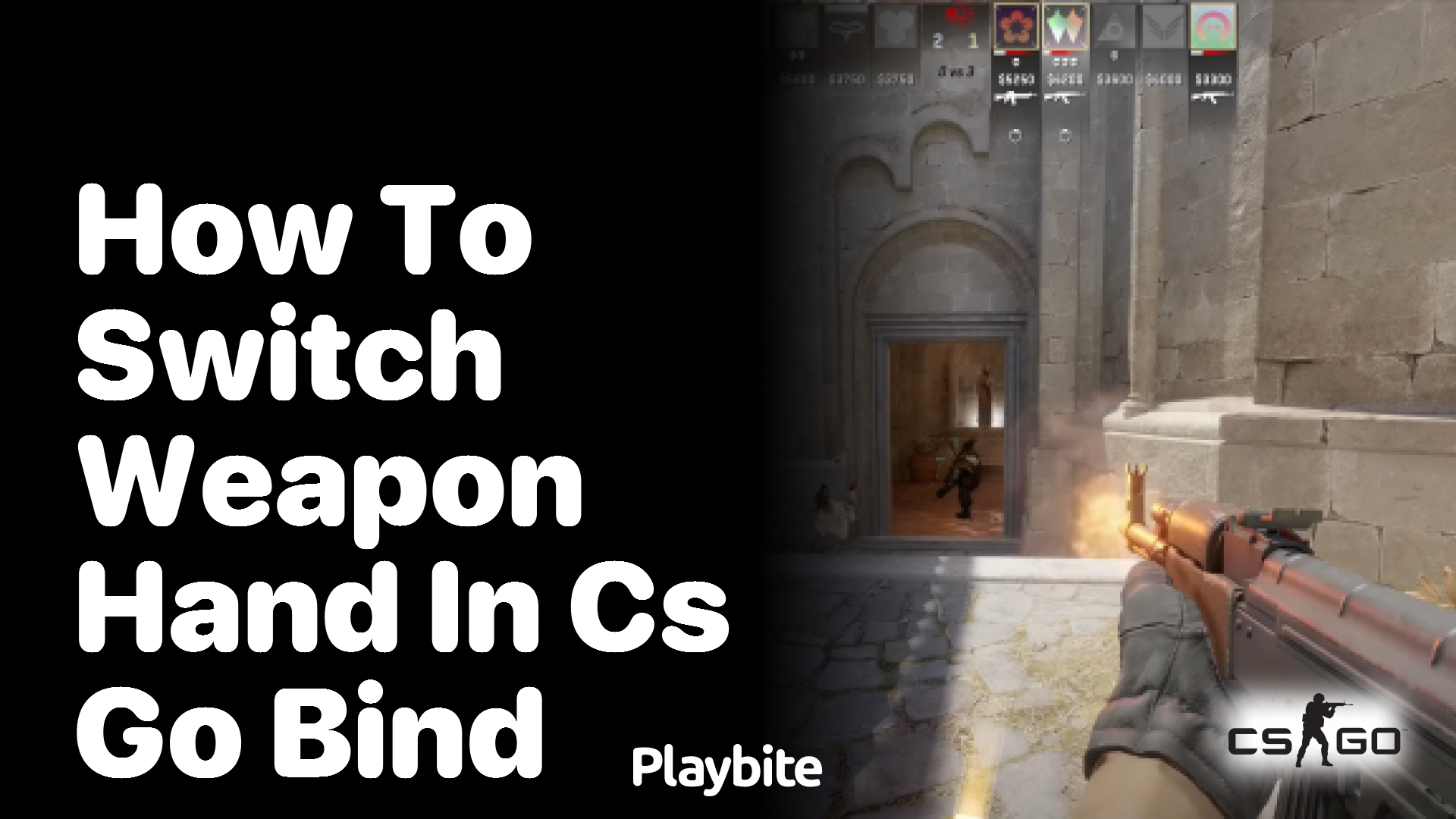 How to switch weapon hand in CS:GO with a bind - Playbite