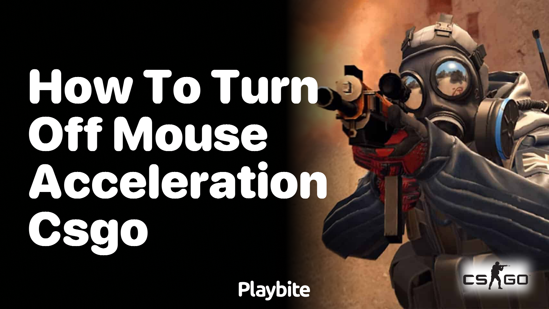 How to turn off mouse acceleration in CS:GO - Playbite