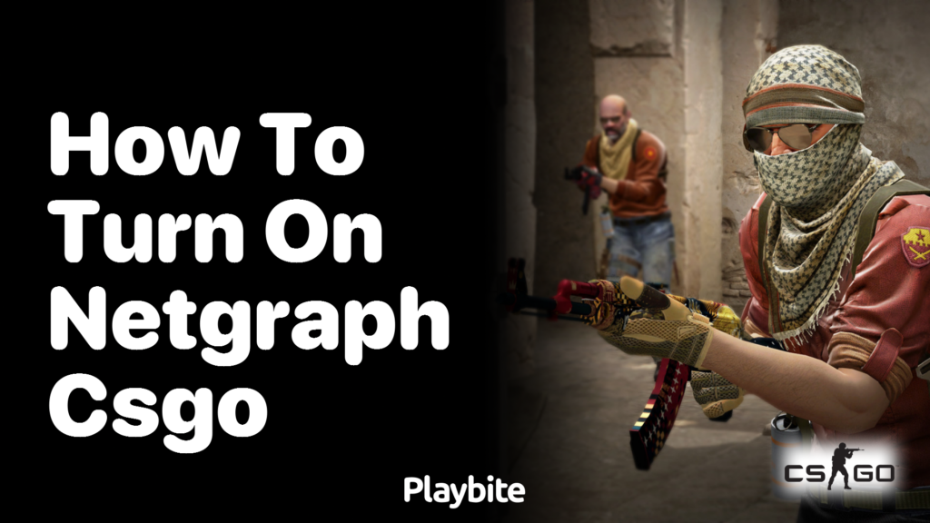How to turn on Netgraph in CS:GO - Playbite
