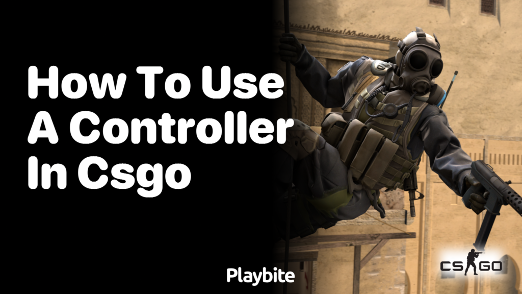 How to use a controller in CS:GO - Playbite