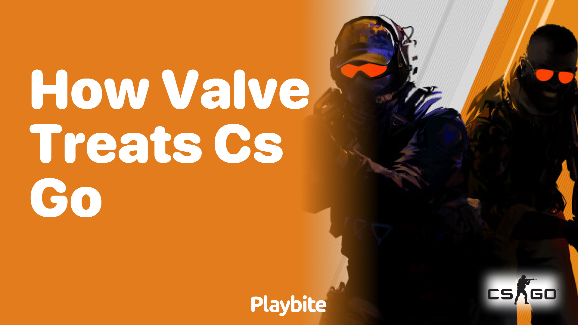 How does Valve treat CS:GO? - Playbite