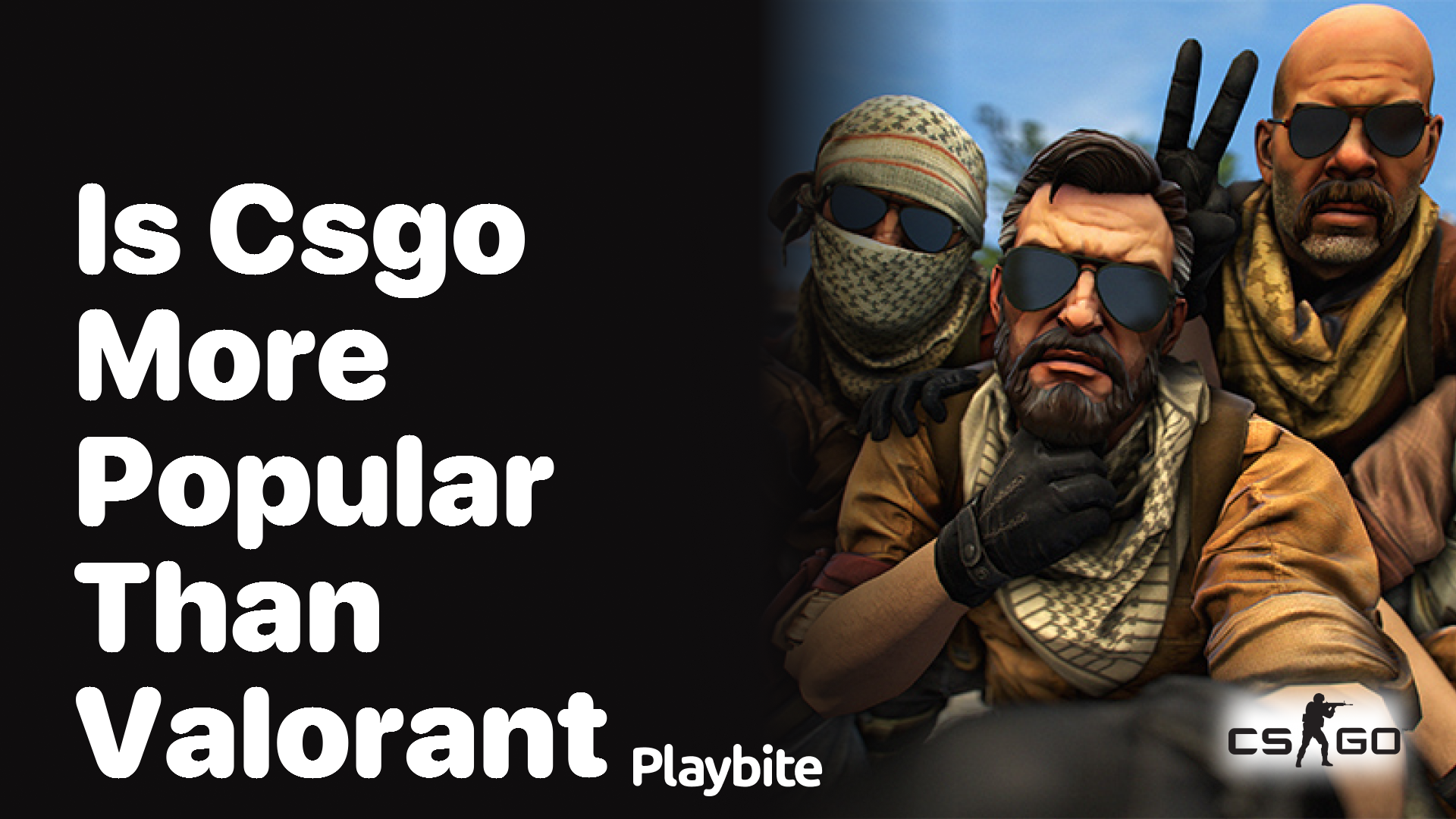 Is CS:GO more popular than Valorant? - Playbite