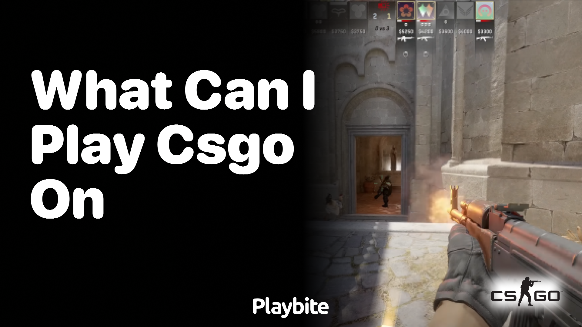 What platforms can I play CS:GO on? - Playbite