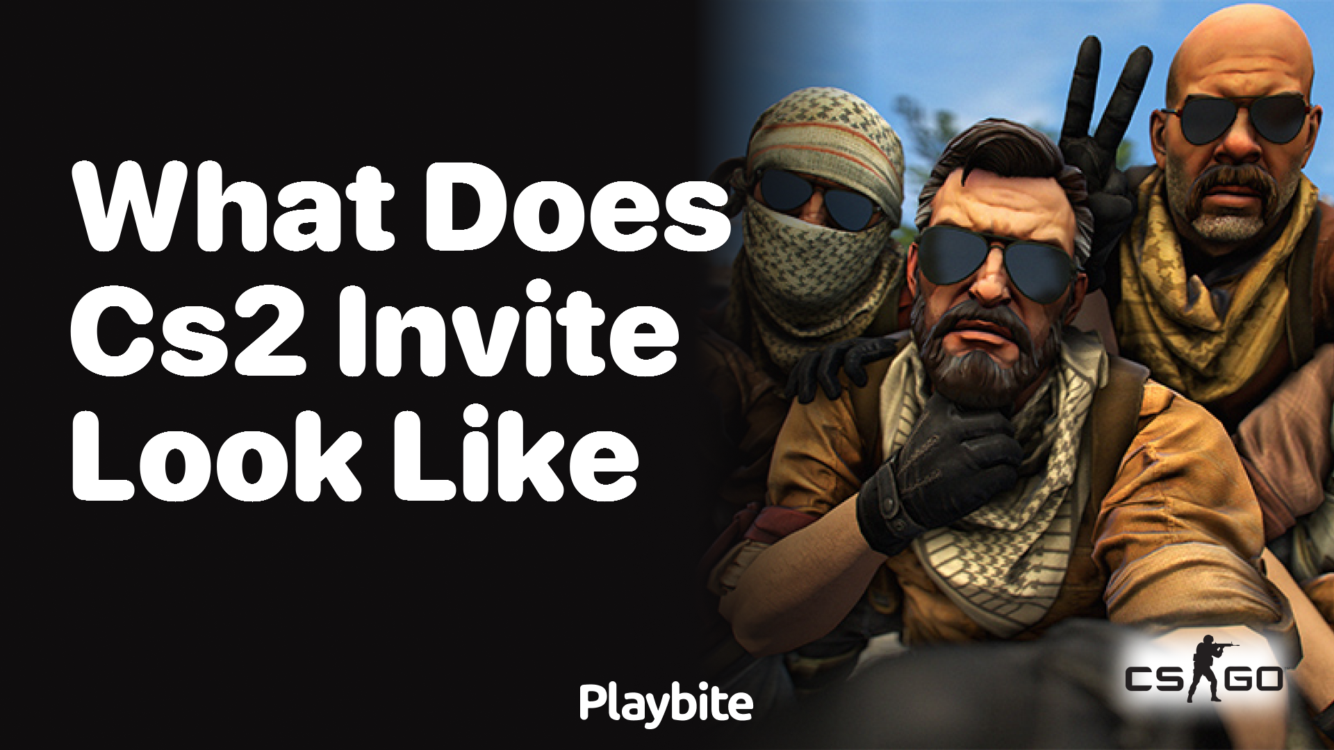 What does a CS2 invite look like? - Playbite