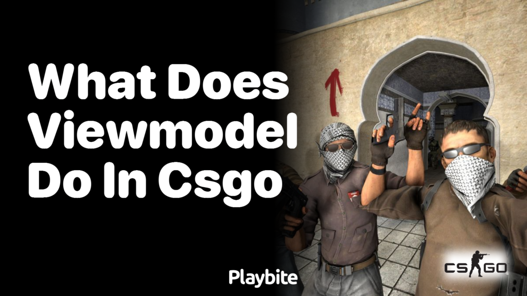 What does viewmodel do in CS:GO? - Playbite