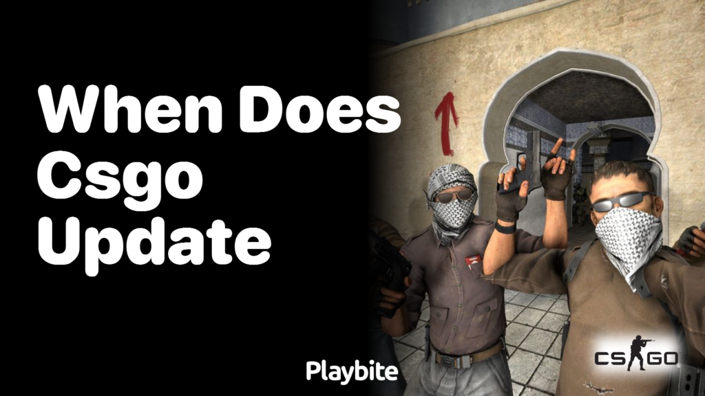 When does CS:GO update? - Playbite