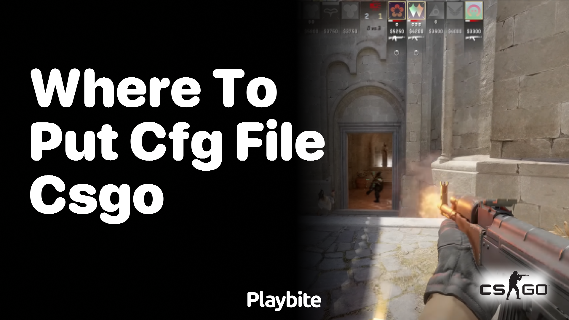 Where to put the CFG file in CS:GO? - Playbite